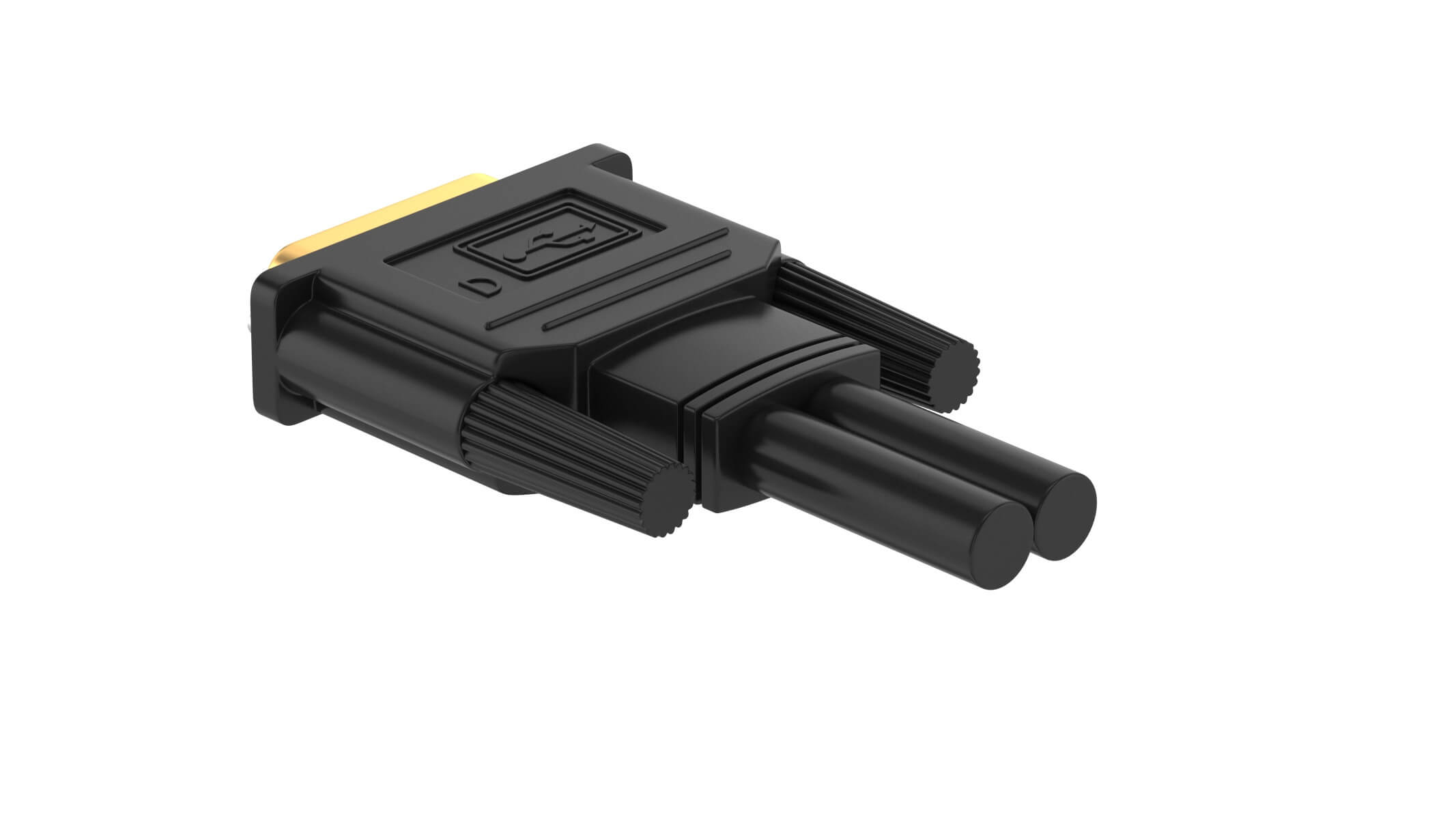 DVI-D Dual Link DMS-59 Male 3D Model by frezzy