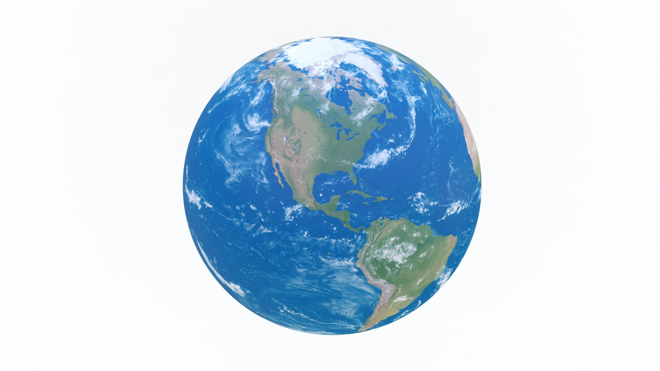 Earth 4K - 3D Model by frezzy