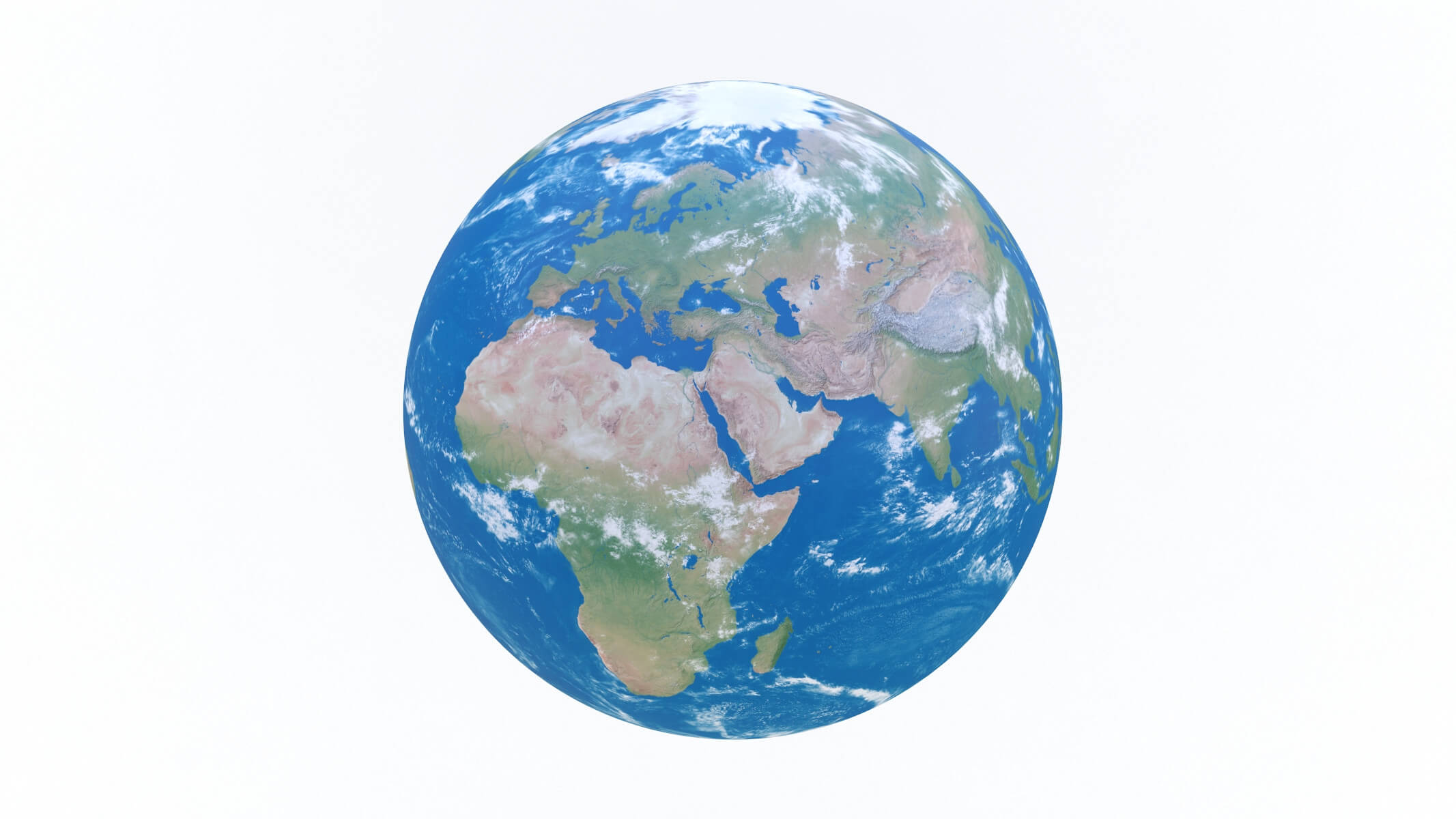 Earth 4K - 3D Model by frezzy