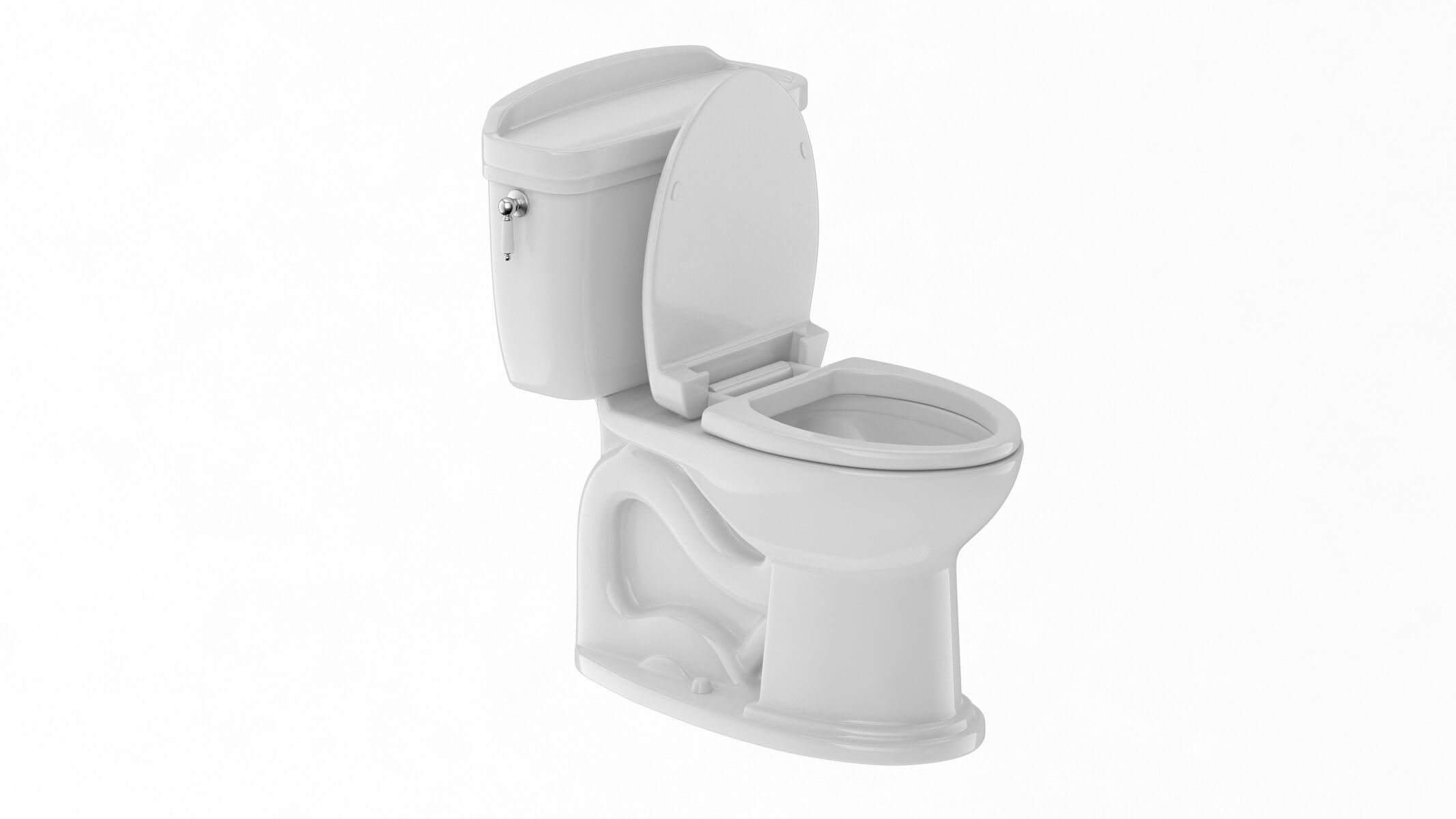 Eco Darthmouth Two-Piece Toilet 3D Model by frezzy