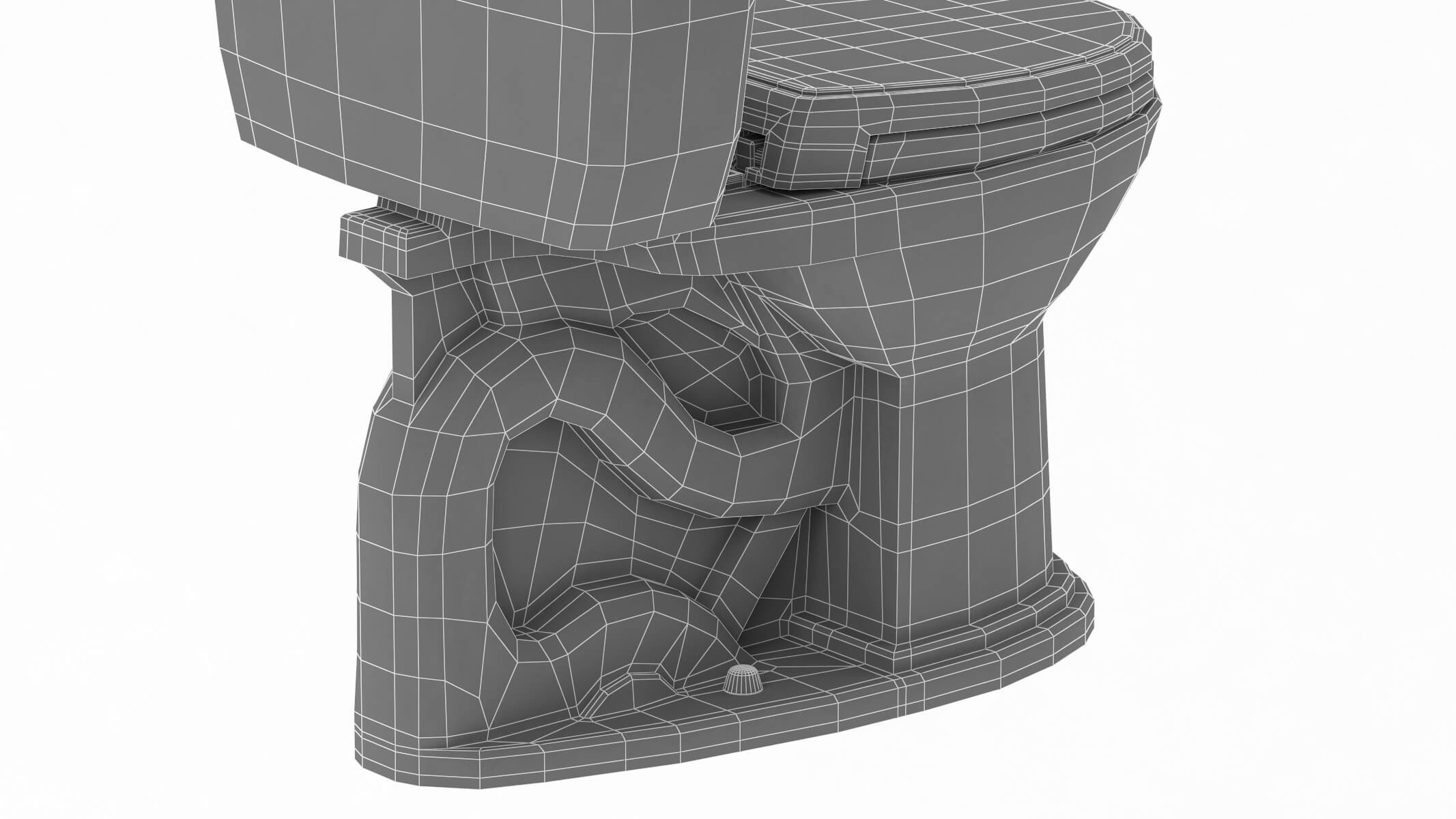 Eco Darthmouth Two-Piece Toilet 3D Model by frezzy