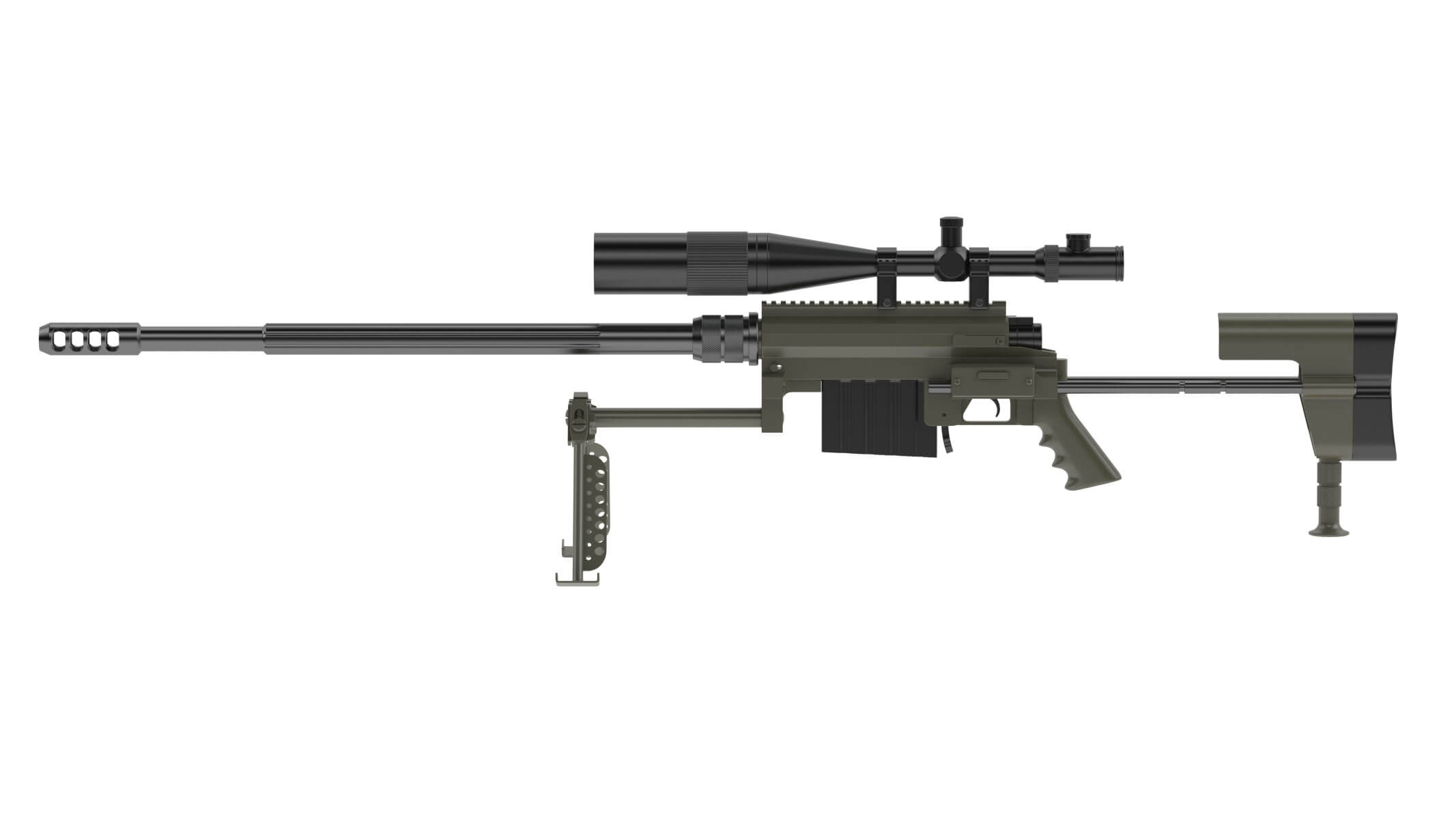 EDM Arms Windrunner - 3D Model by frezzy