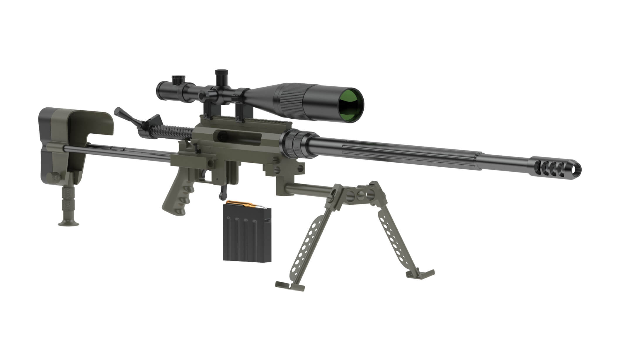 EDM Arms Windrunner - 3D Model by frezzy