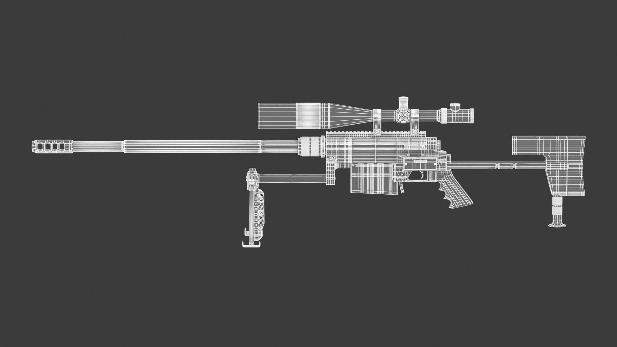 EDM Arms Windrunner - 3D Model by frezzy