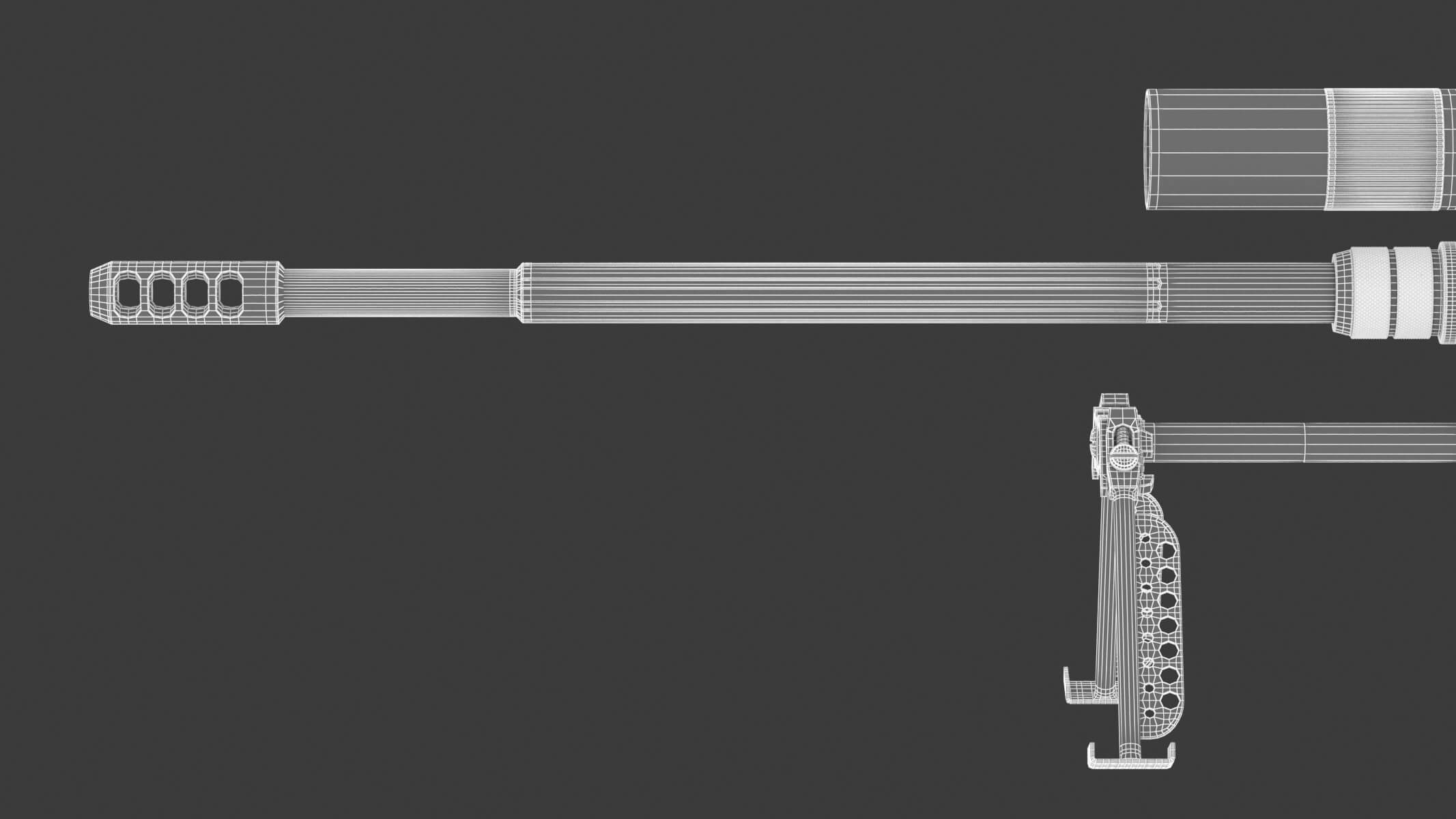 EDM Arms Windrunner - 3D Model by frezzy