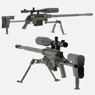 EDM Arms Windrunner - 3D Model by frezzy