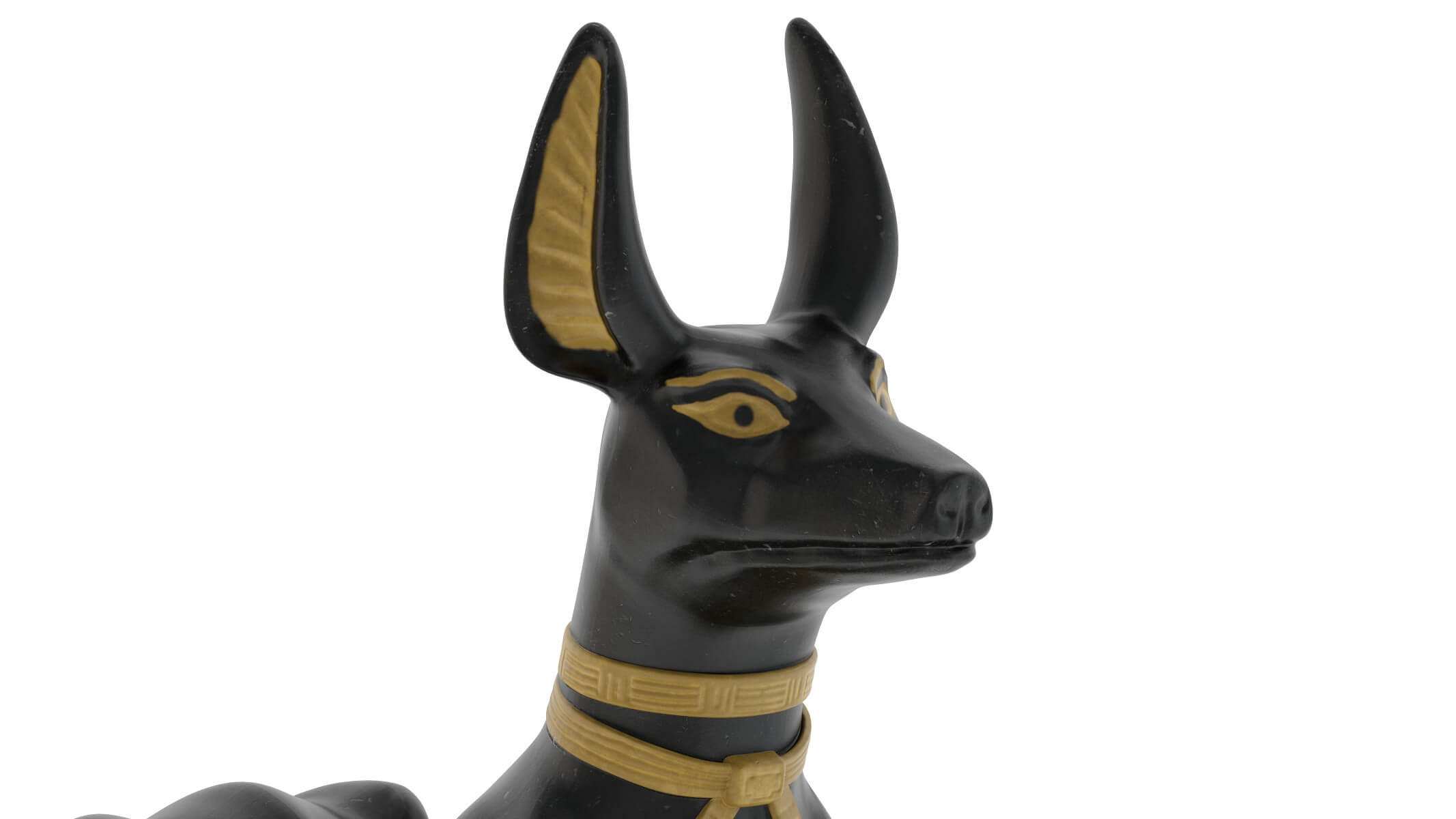 Egyptian God Anubis Dog - 3D Model by frezzy