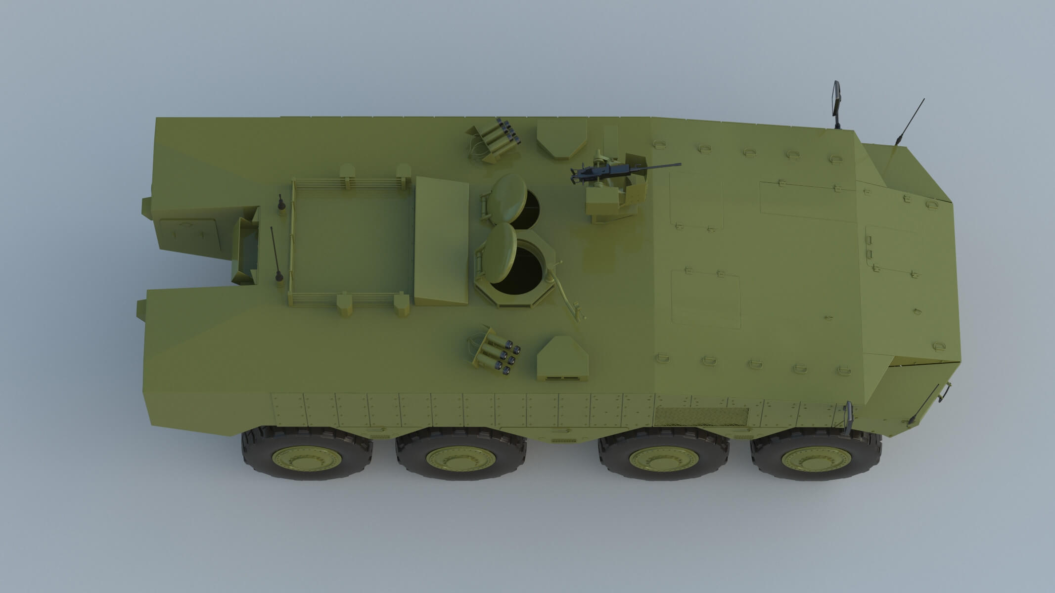 Eitan 8X8 APC - 3D Model by frezzy