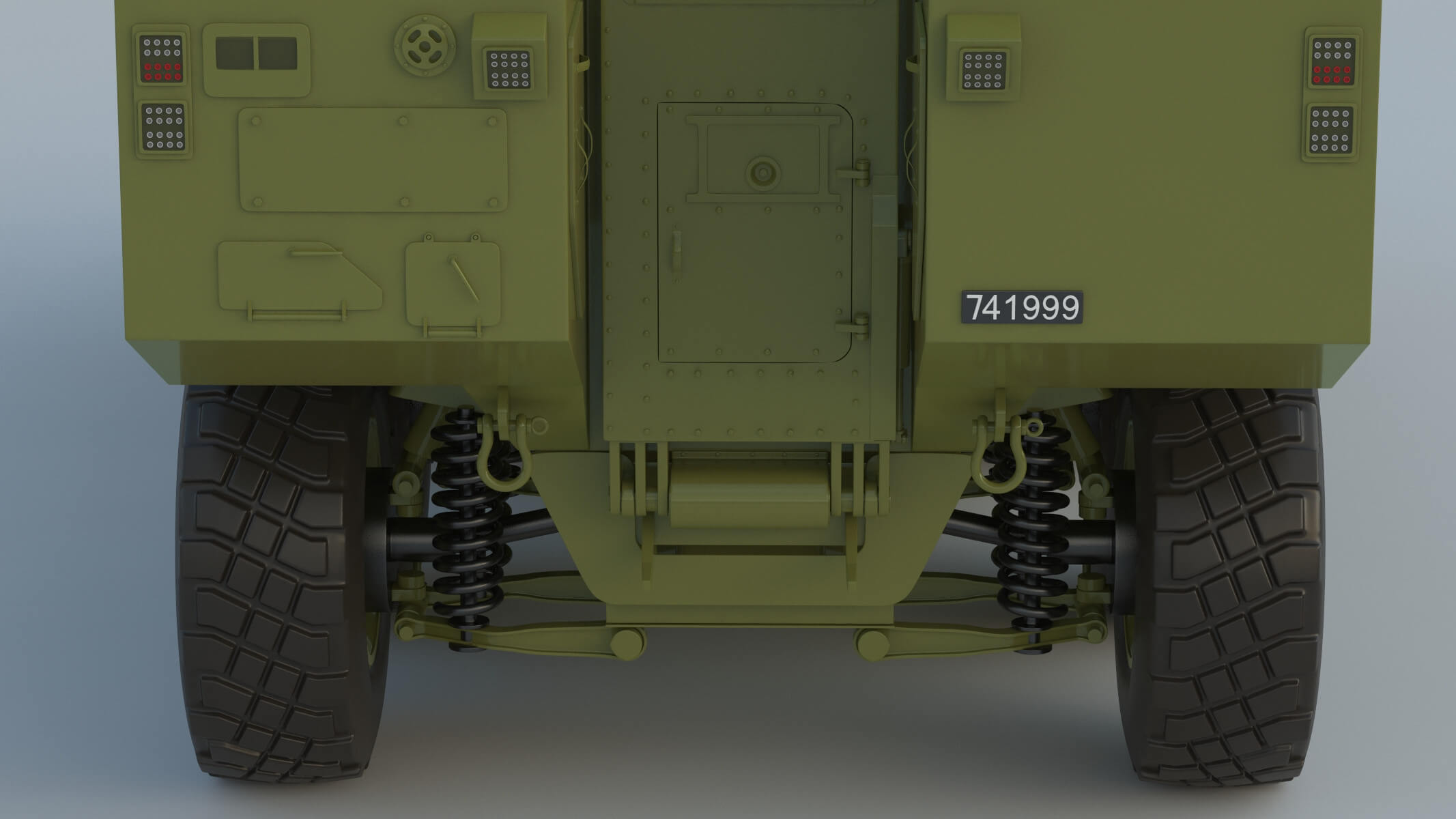 Eitan 8X8 APC - 3D Model by frezzy