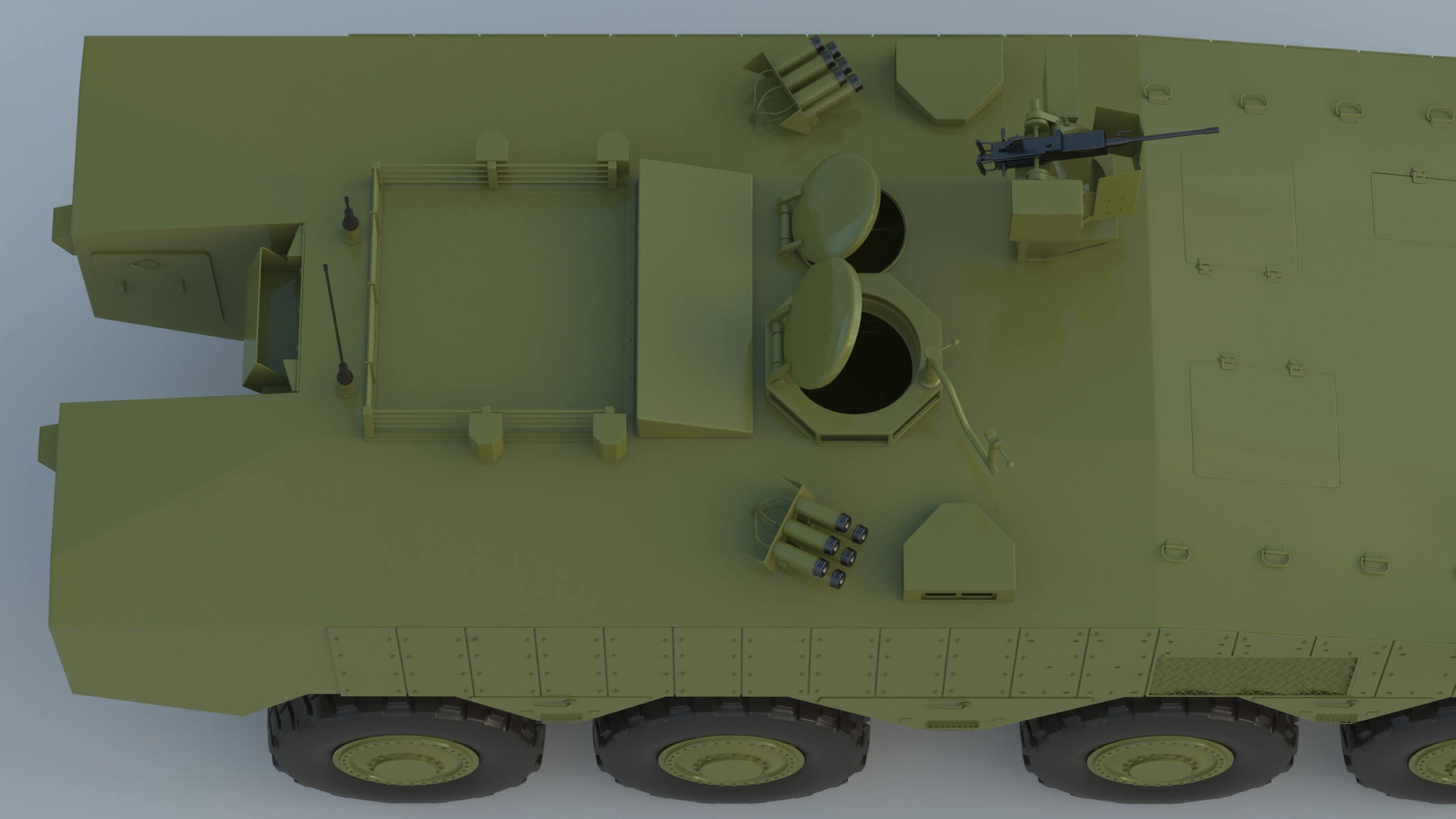 Eitan 8X8 APC - 3D Model by frezzy