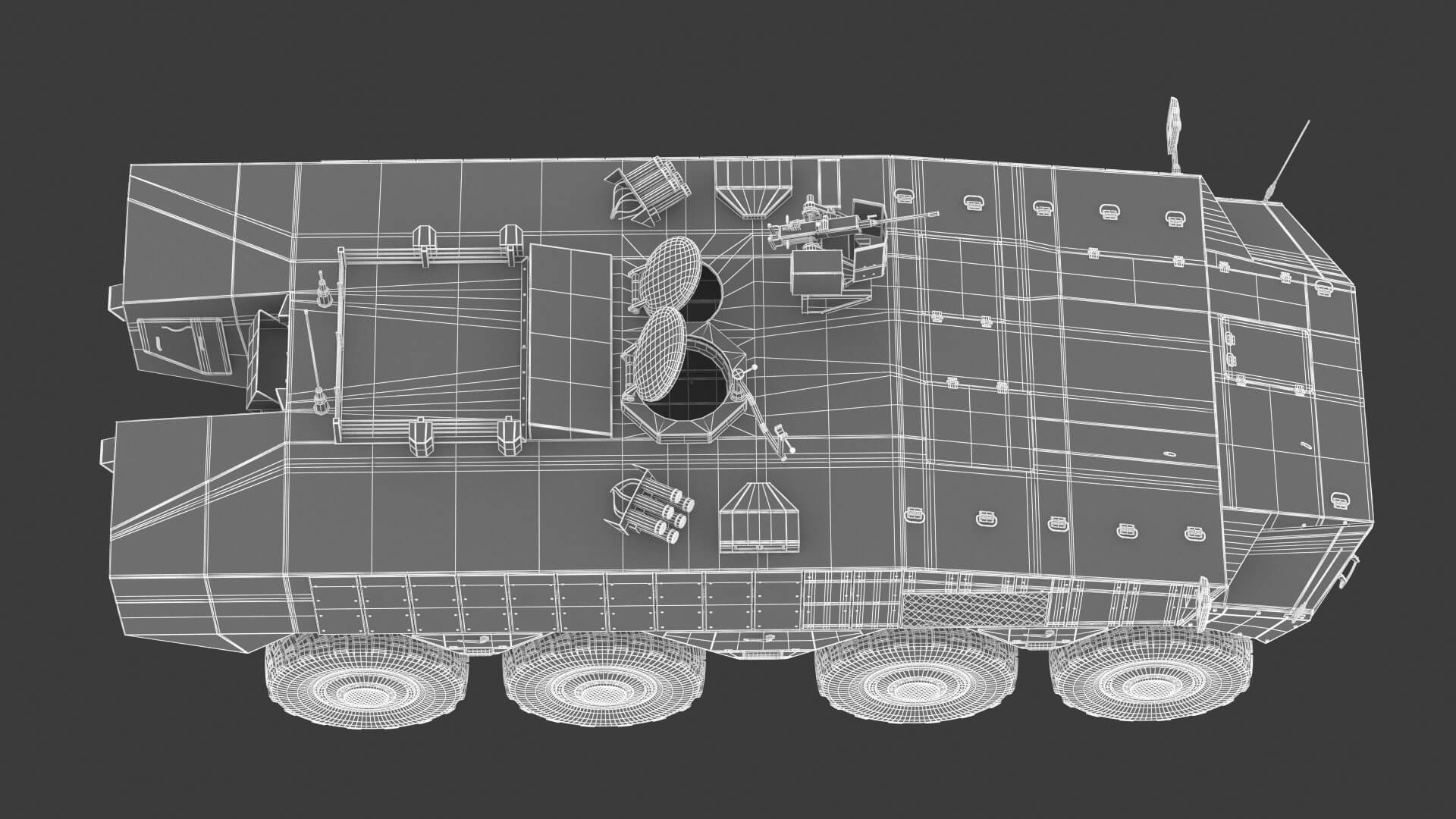 Eitan 8X8 APC - 3D Model by frezzy