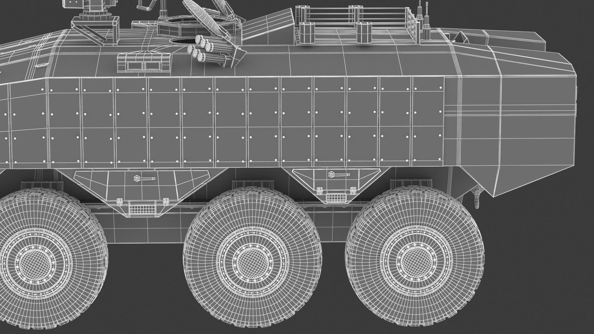 Eitan 8X8 APC - 3D Model by frezzy
