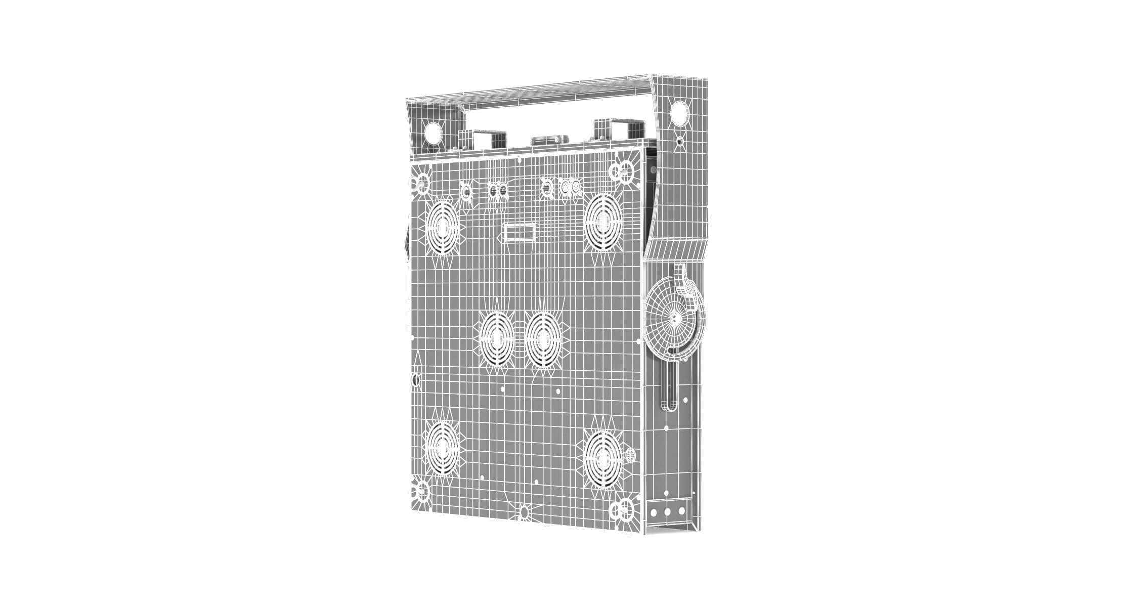 Elation CUEPIX Blinder Panel - 3D Model by frezzy