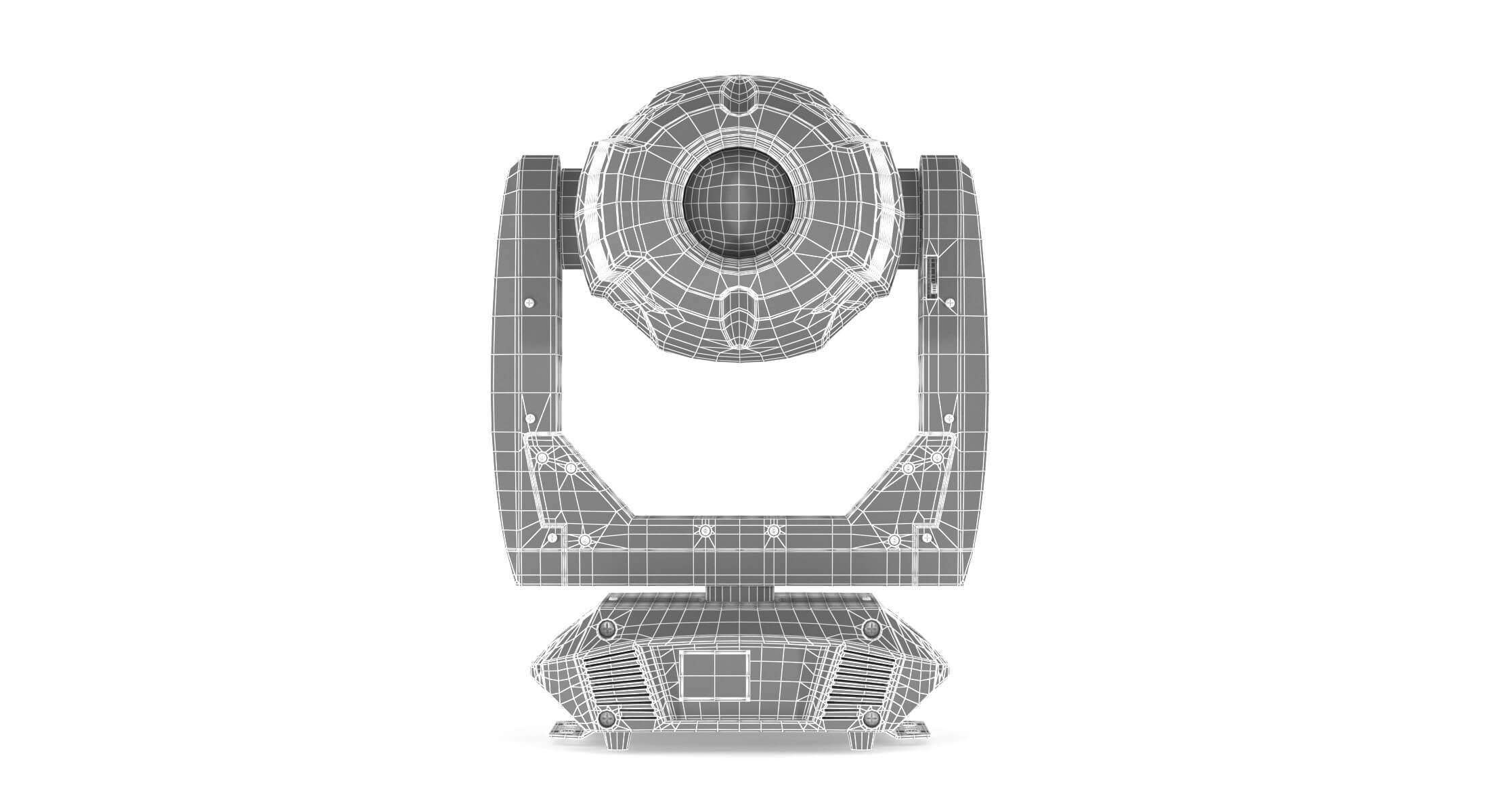 Elation Professional Platinum FLX Hybrid Wash Moving Head - 3D Model by ...
