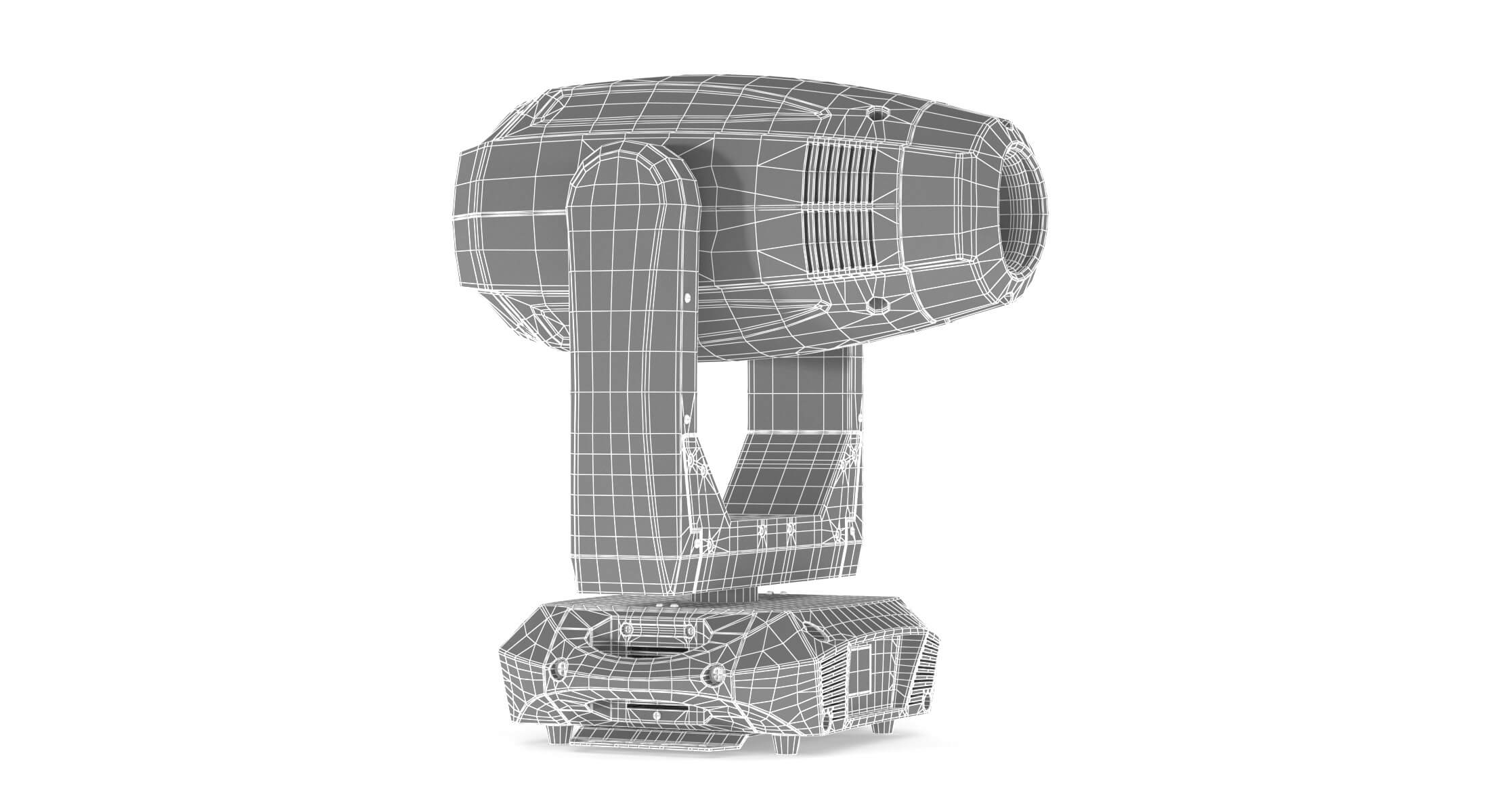 Elation Professional Platinum FLX Hybrid Wash Moving Head - 3D Model by ...