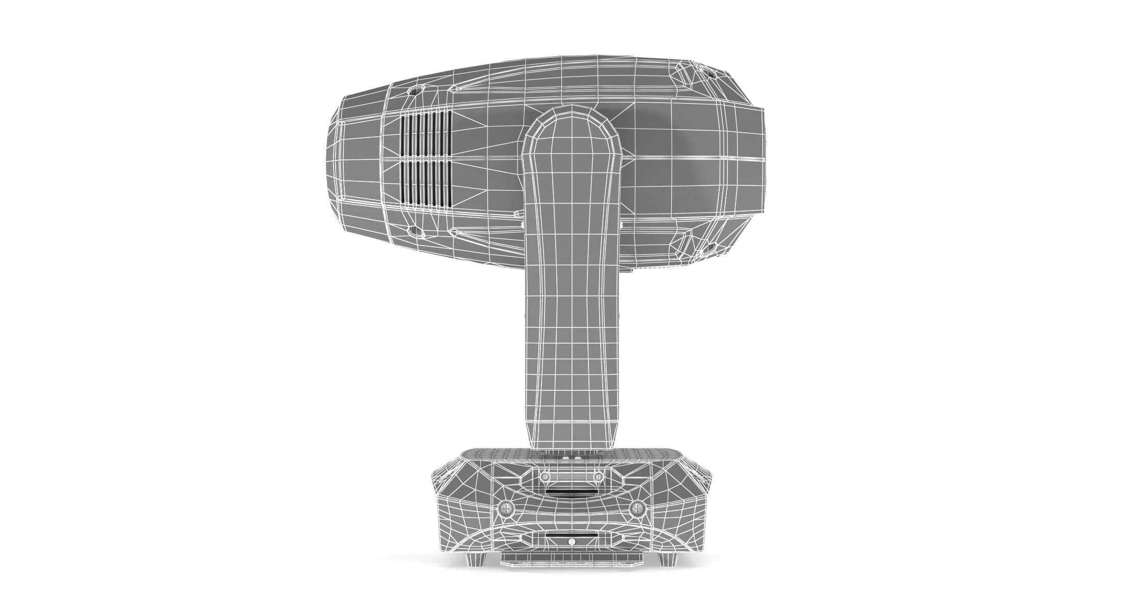 Elation Professional Platinum FLX Hybrid Wash Moving Head - 3D Model by ...