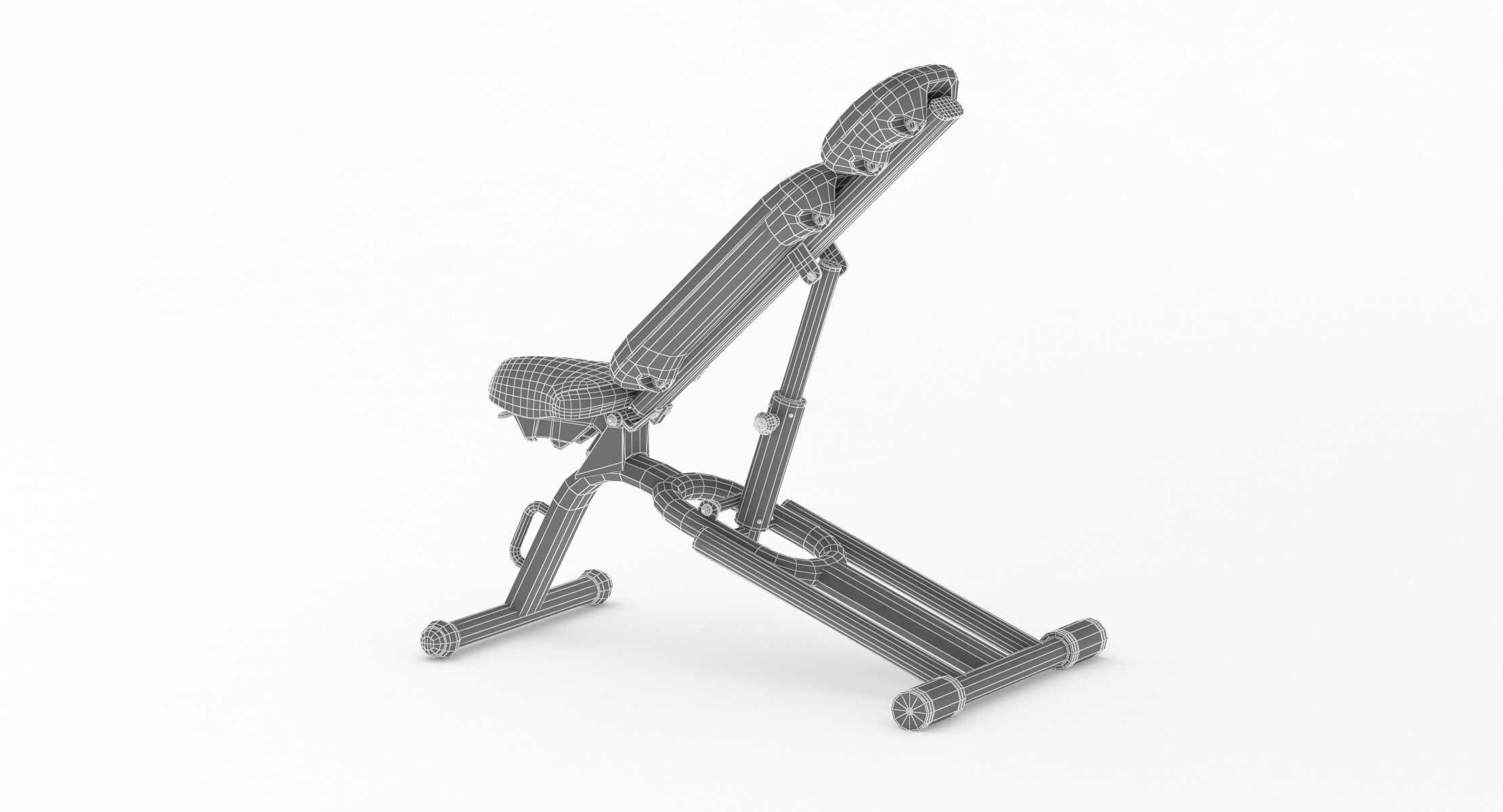 Element Adjustable Bench - 3D Model by frezzy