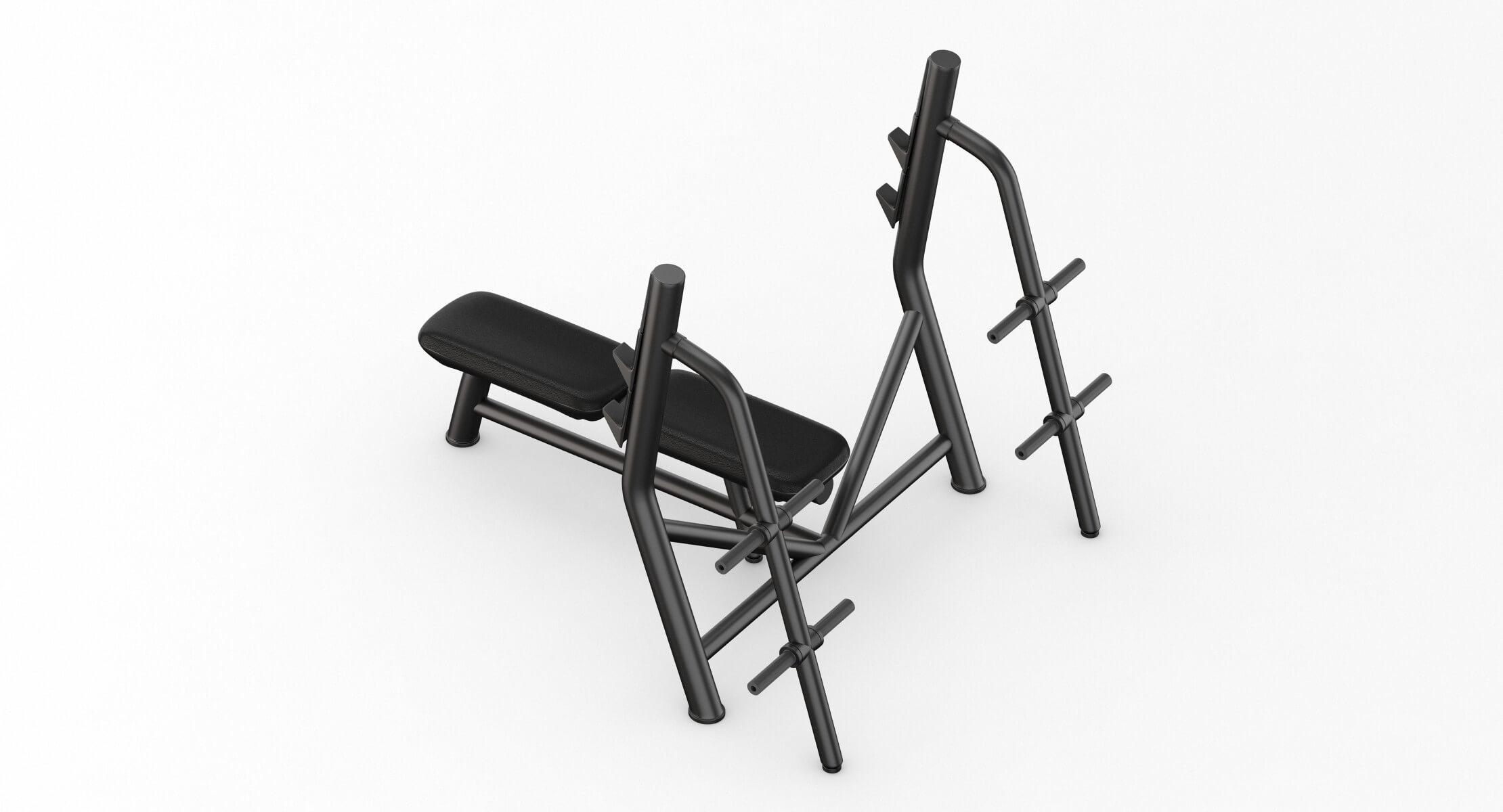 Element + Horizontal Bench - 3D Model by frezzy