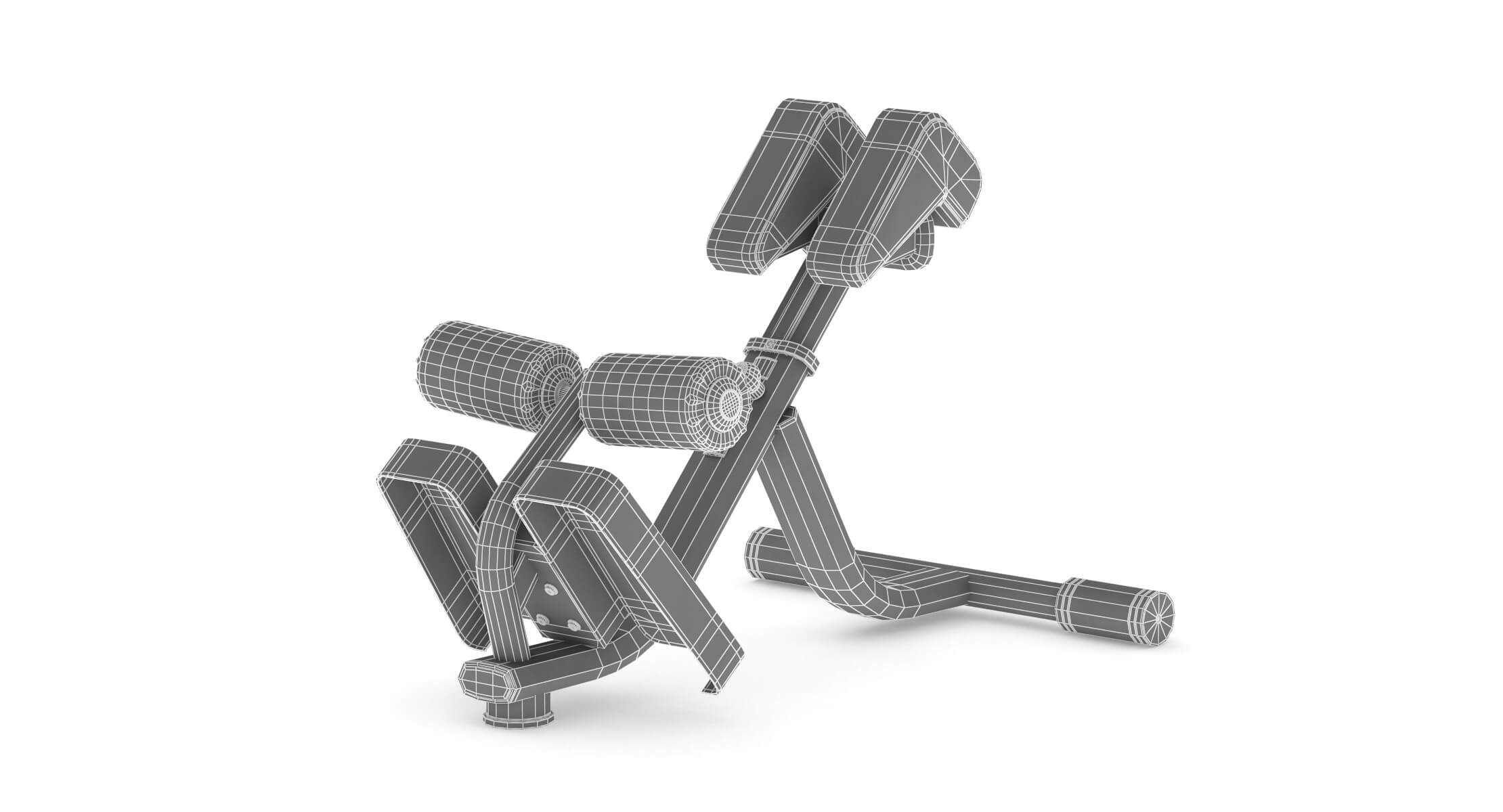 Element + Lower Back Bench - 3D Model by frezzy