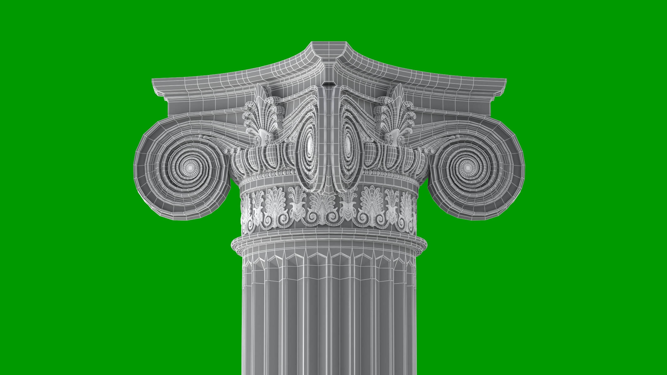 Empire Column - 3D Model by frezzy