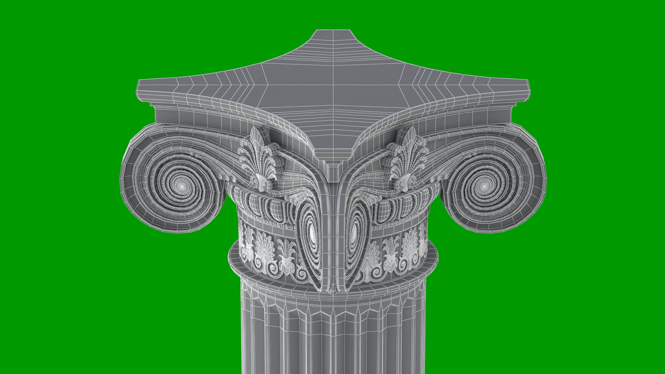 Empire Column - 3D Model by frezzy