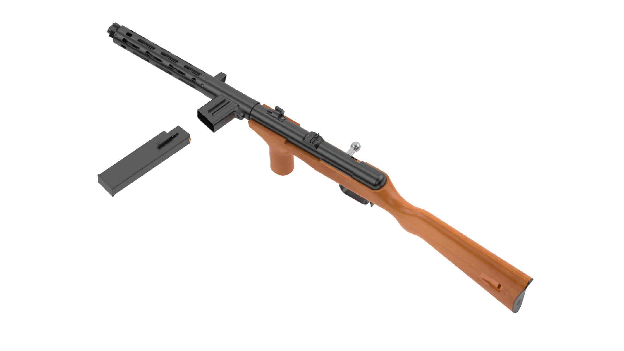 Erma EMP-35 3D Model by frezzy