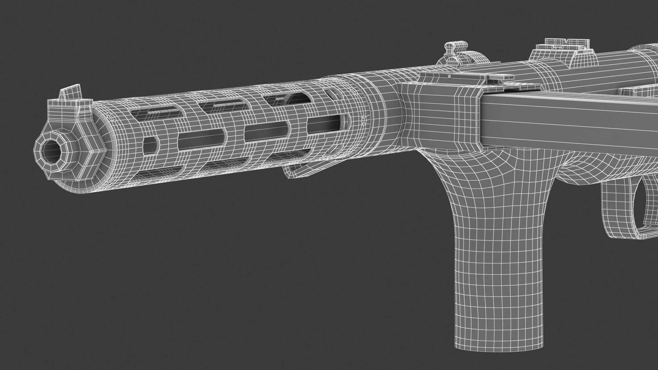 Erma EMP-35 3D Model by frezzy