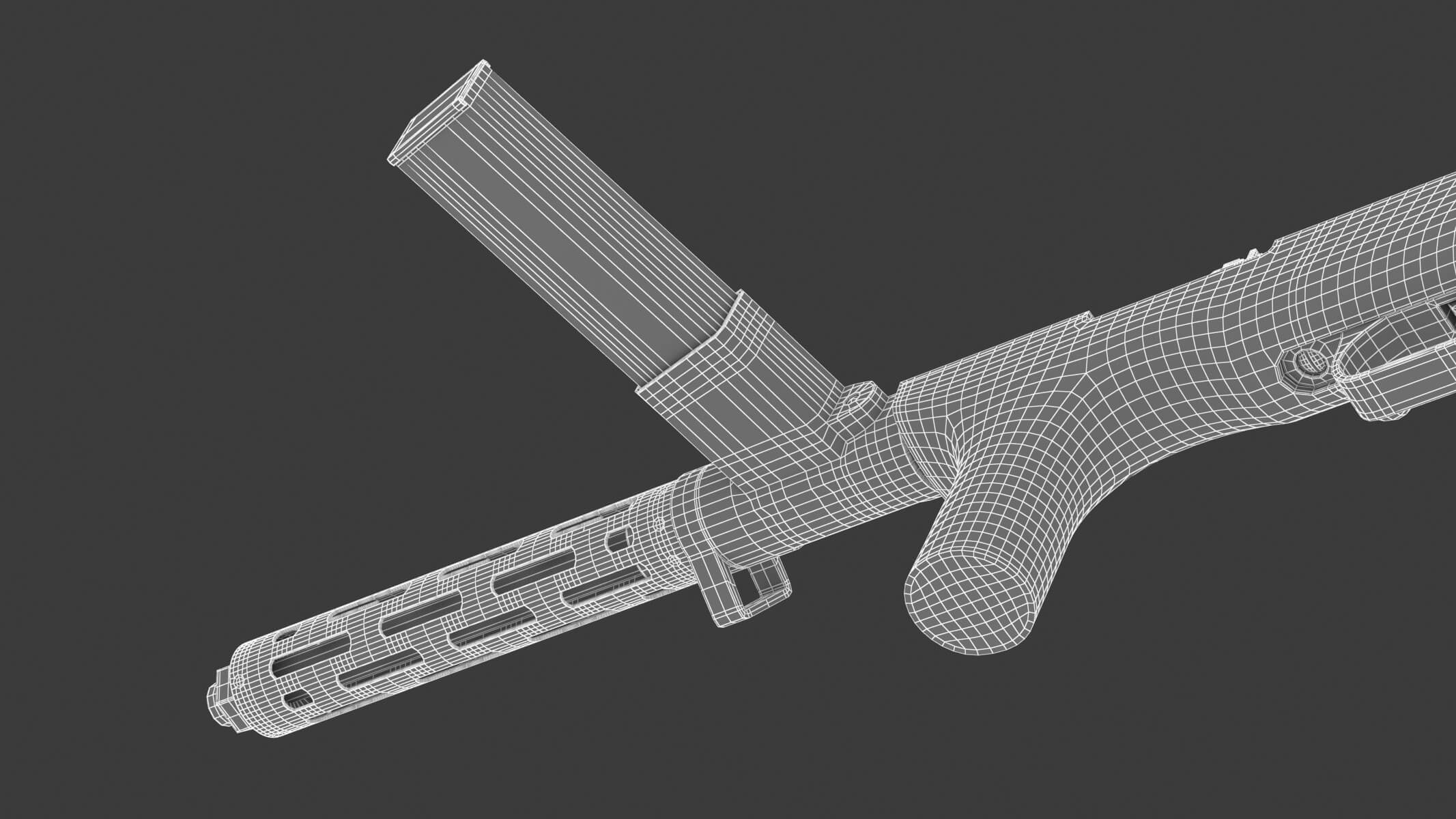 Erma EMP-35 3D Model by frezzy