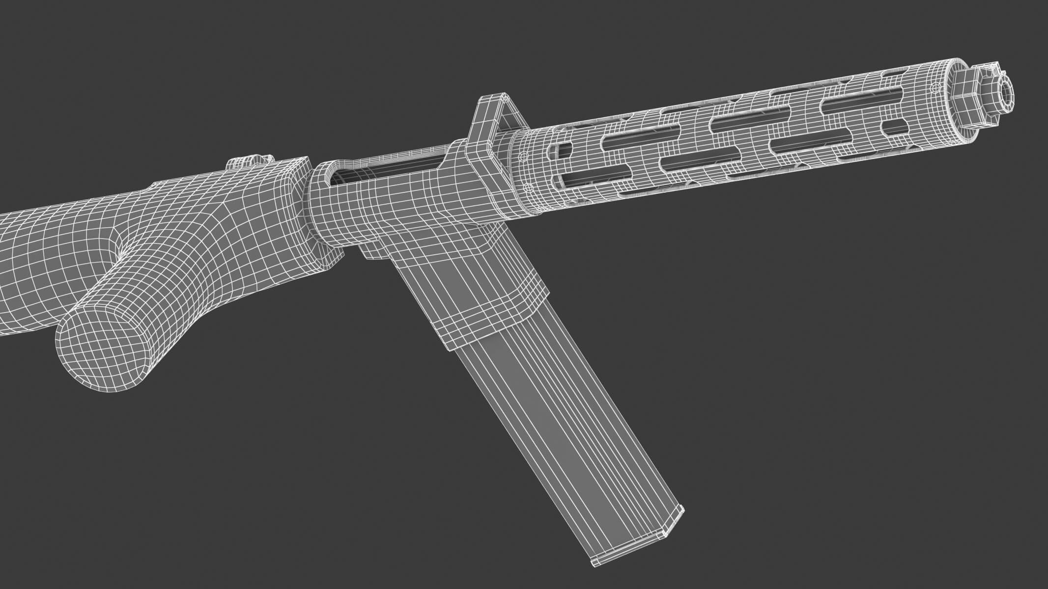 Erma EMP-35 3D Model by frezzy