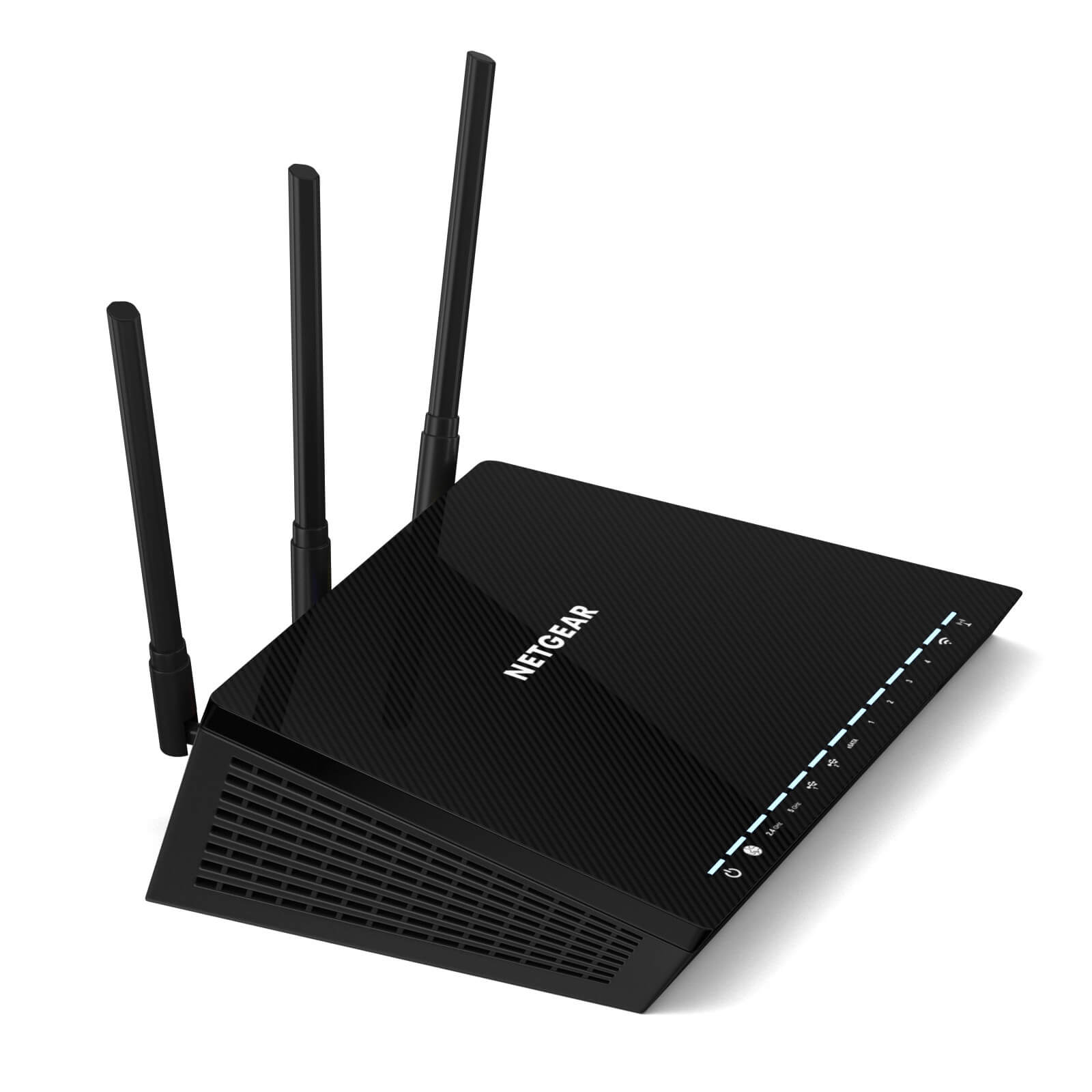Ethernet Wireless Router Netgear R6700 Nighthawk AC1750 - 3D Model by ...