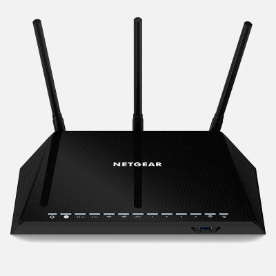 Ethernet Wireless Router Netgear R6700 Nighthawk AC1750 - 3D Model by ...
