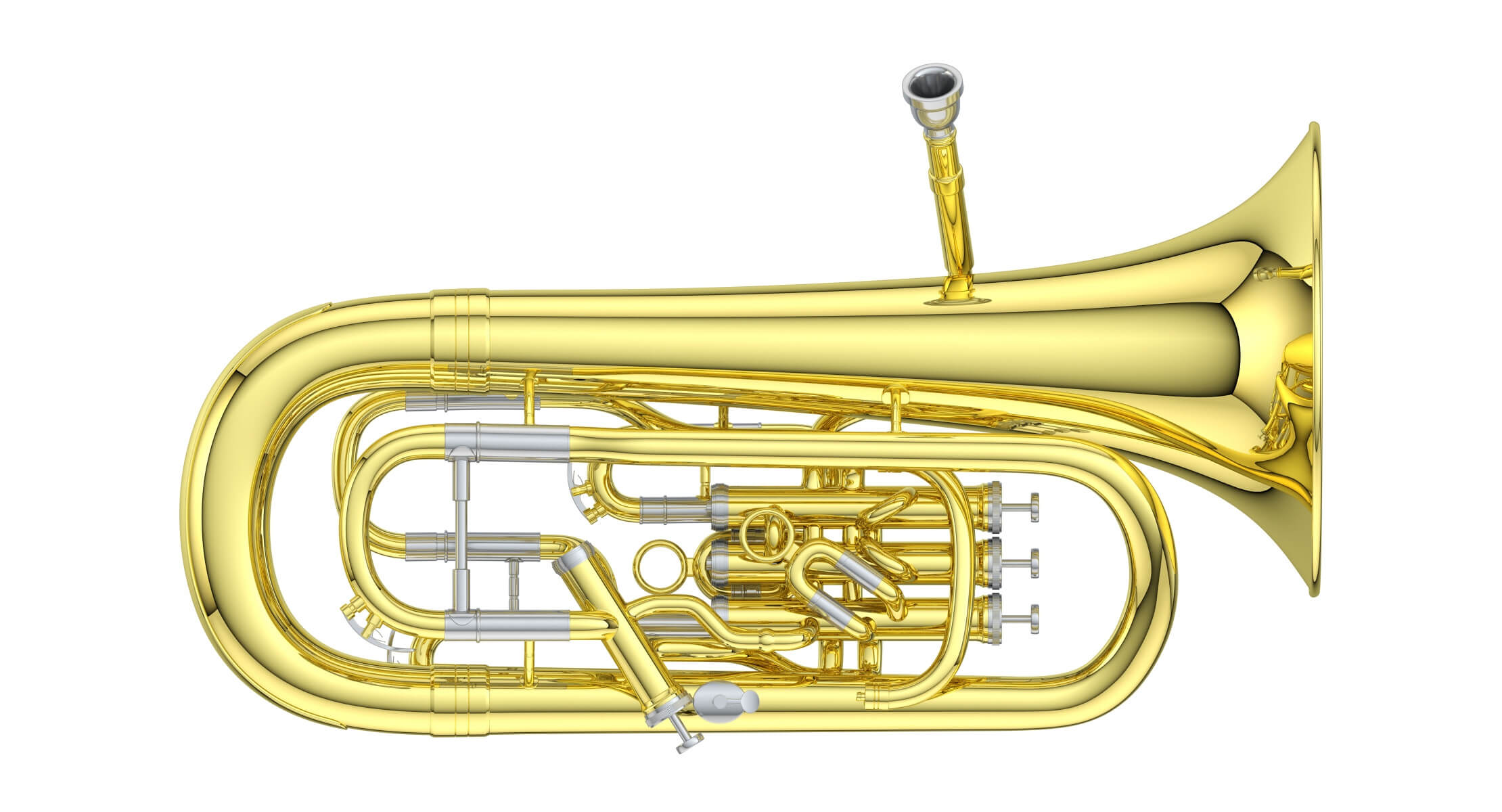 Euphonium - 3D Model by frezzy