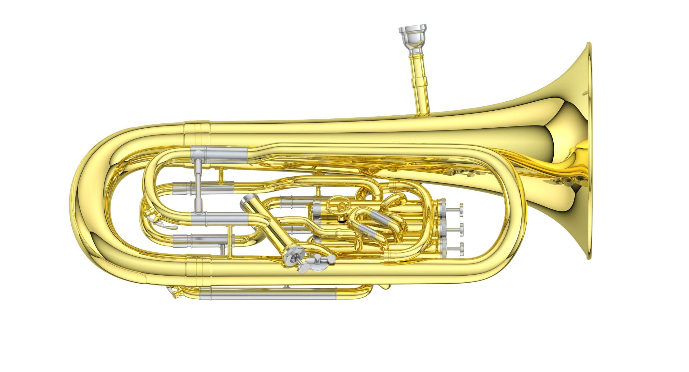 Euphonium - 3D Model by frezzy