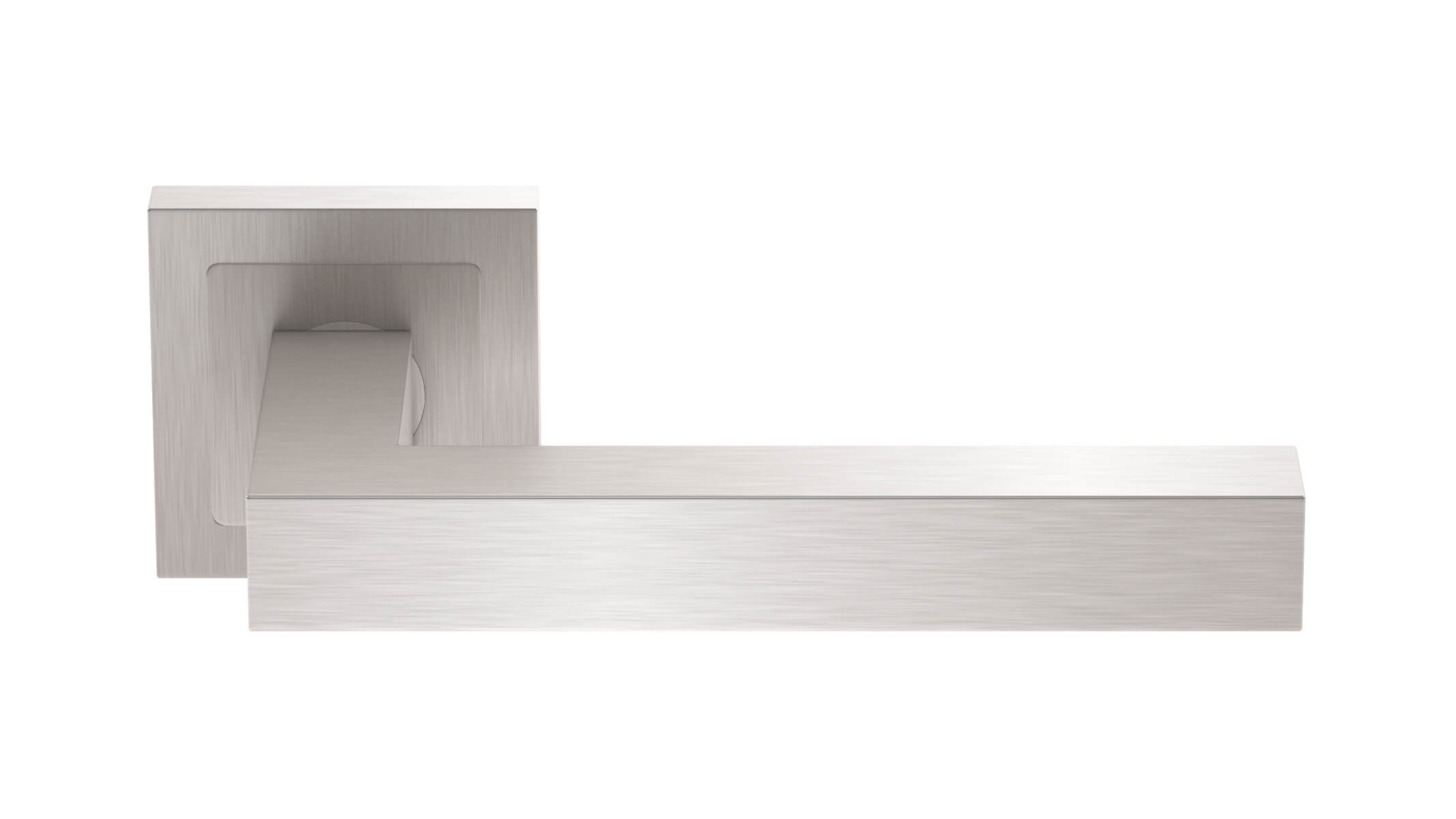 Eurospec Alvar Mitred Stainless Steel Door Handle - 3D Model by frezzy