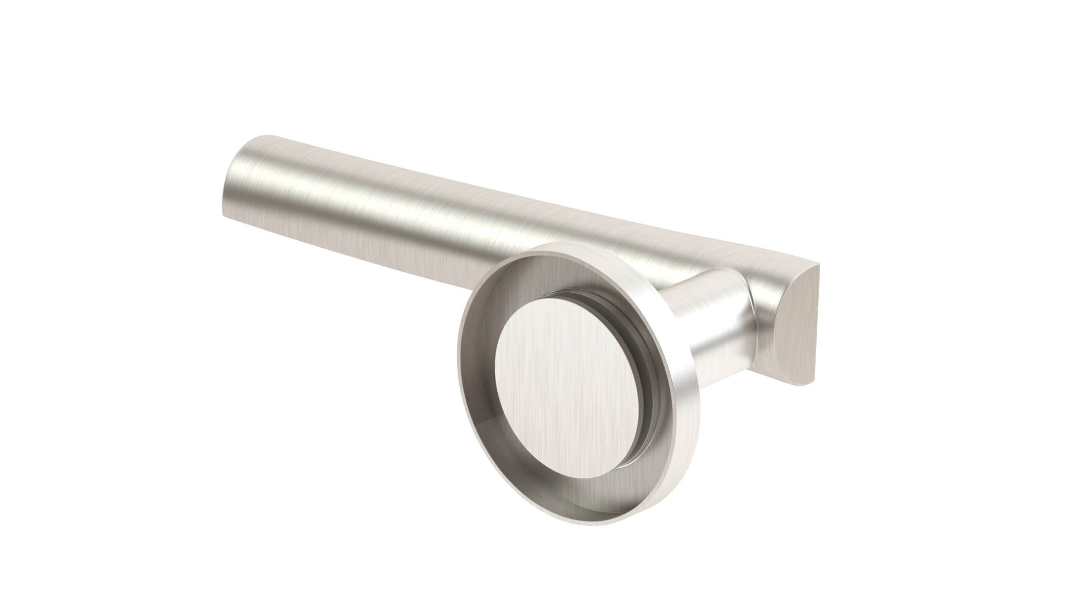 Eurospec Brema Satin Stainless Steel Door Handle - 3D Model by frezzy
