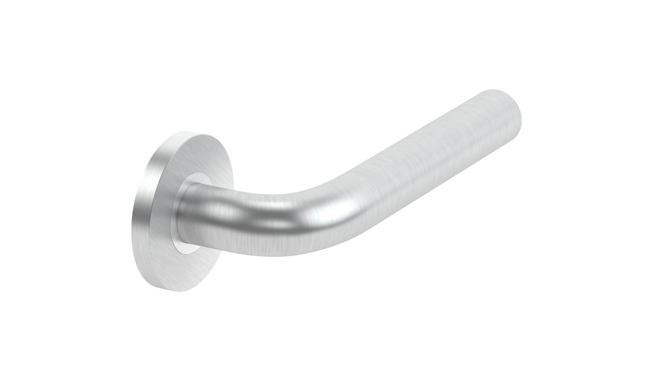 Eurospec Radium Stainless Steel Door Handle - 3D Model by frezzy
