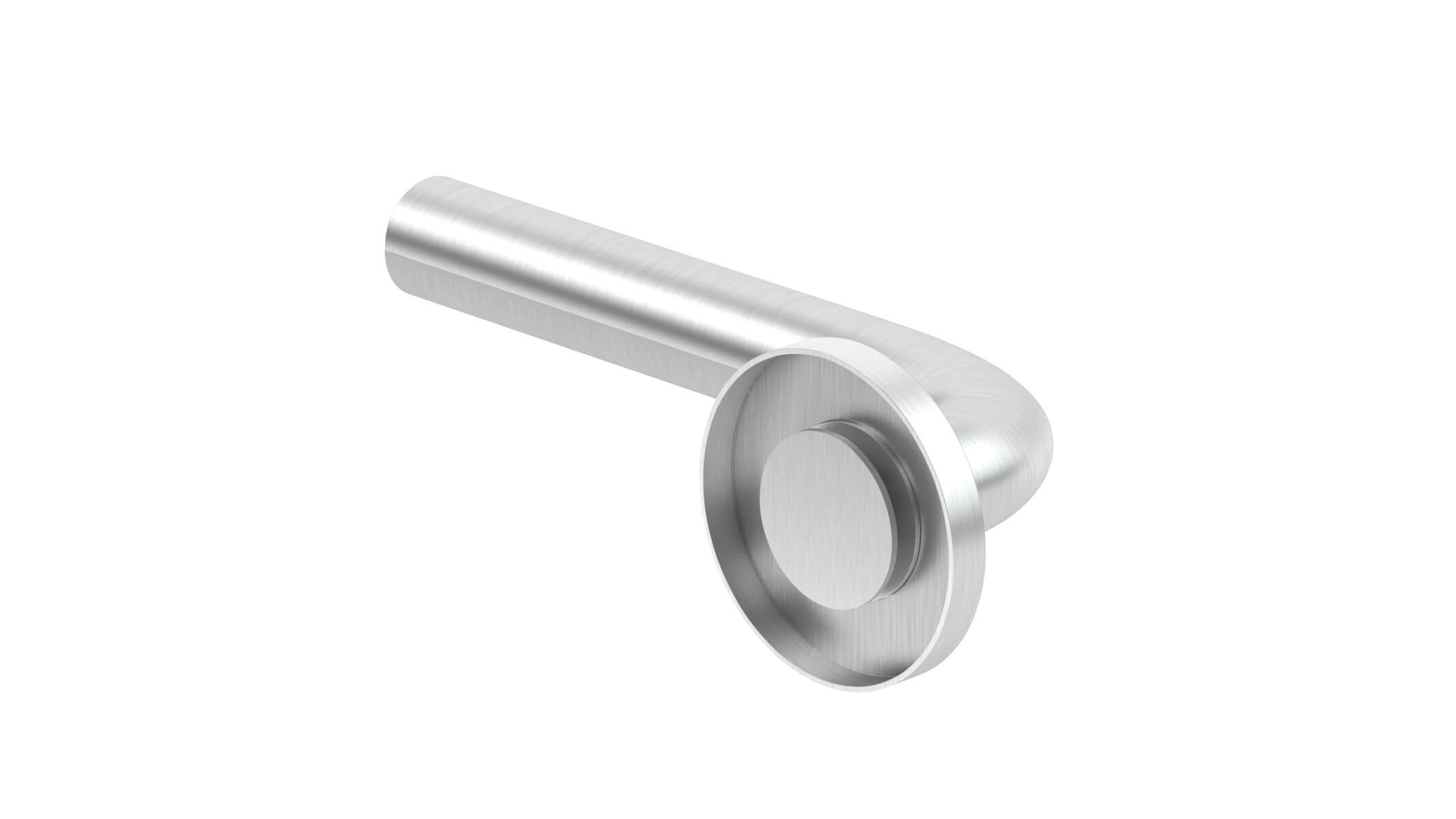 Eurospec Radium Stainless Steel Door Handle - 3D Model by frezzy
