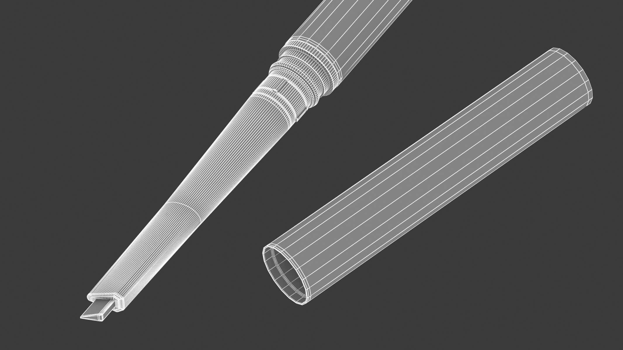 Eyebrow Pencil - 3D Model by frezzy