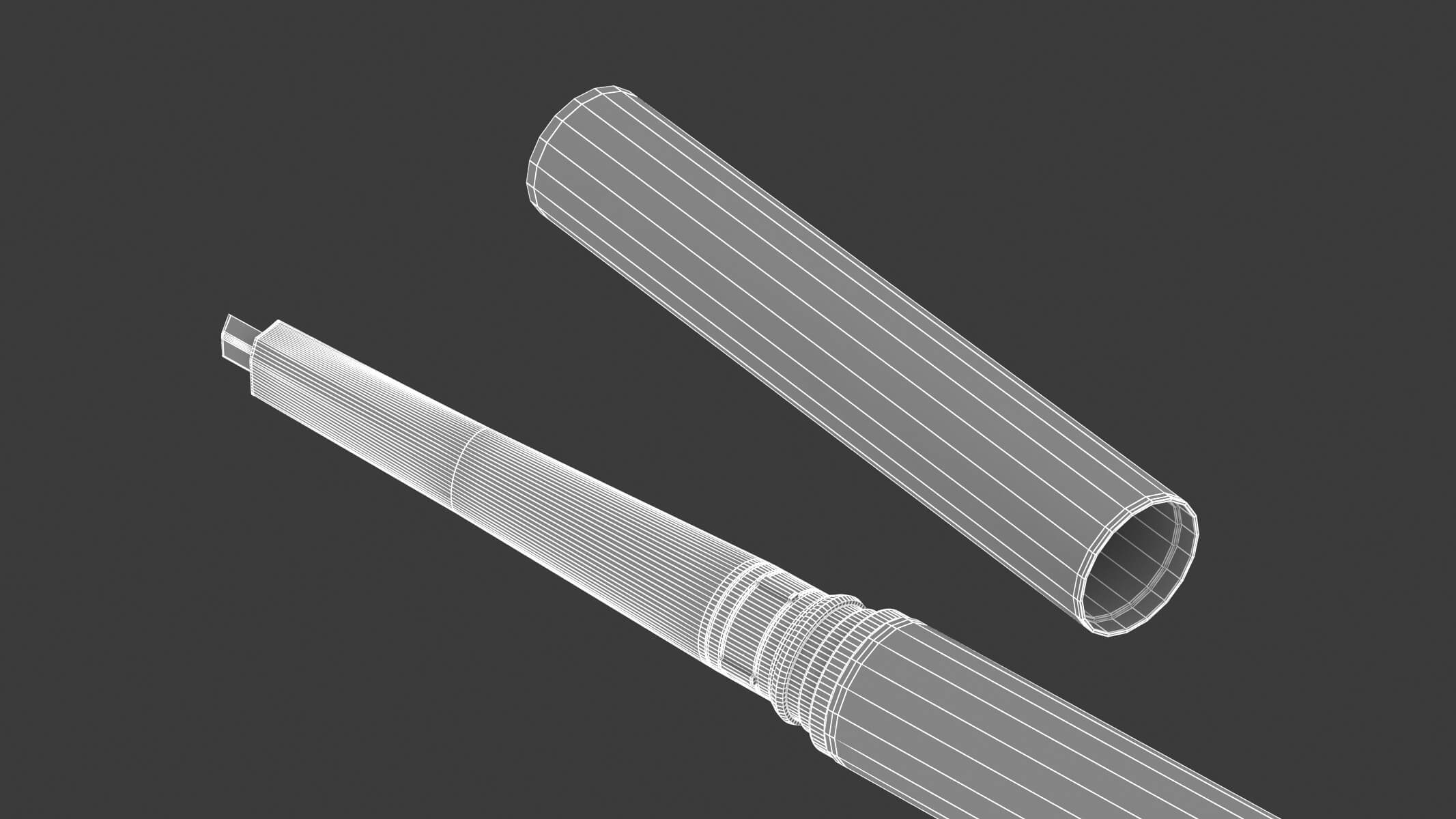 Eyebrow Pencil - 3D Model by frezzy