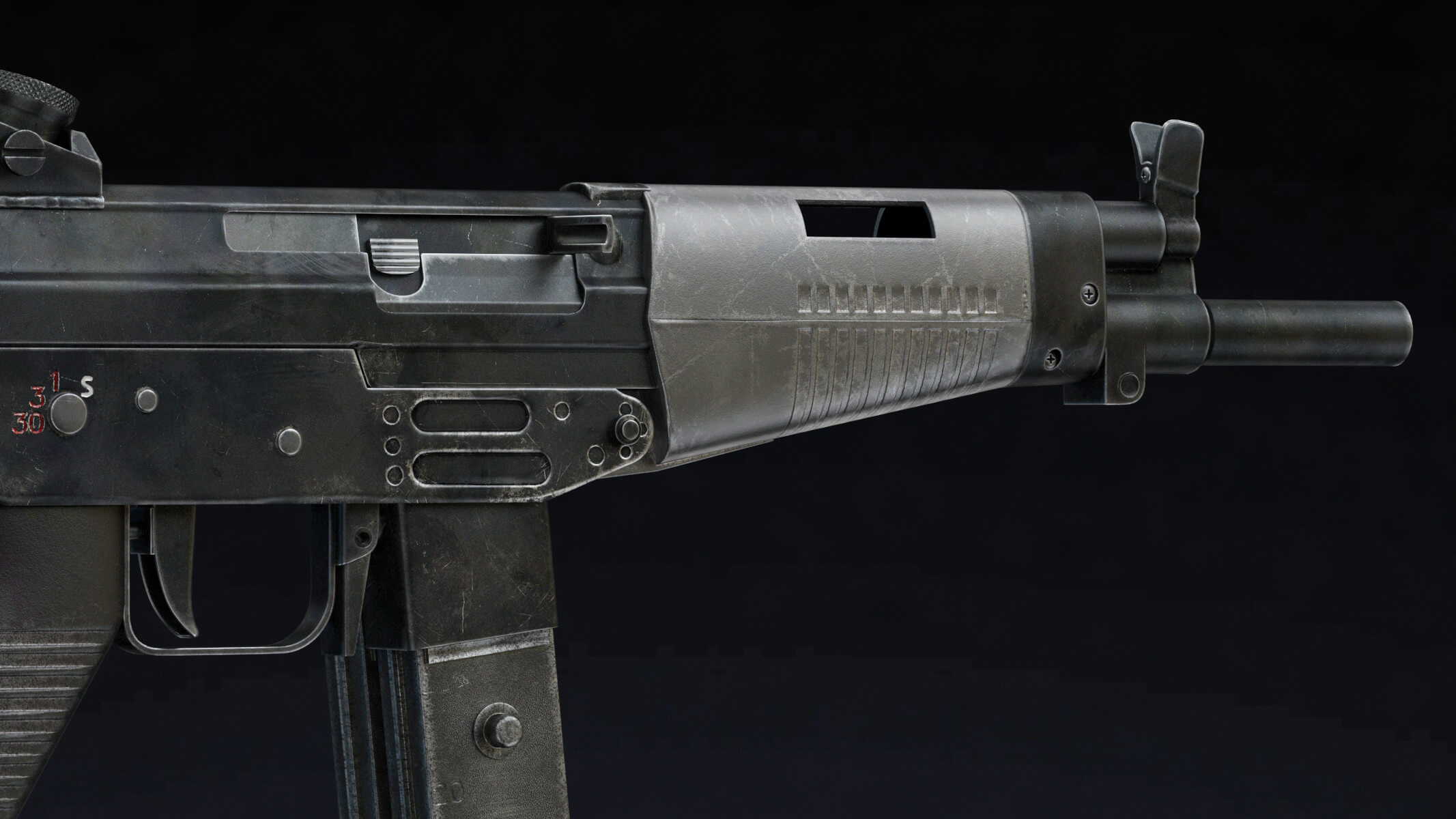 Famae Saf Low Poly - 3D Model by frezzy