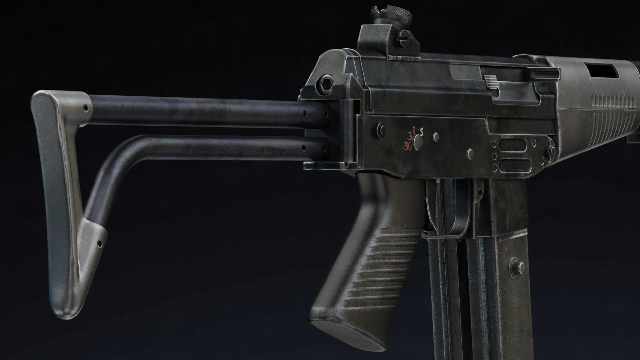 Famae Saf Low Poly - 3D Model by frezzy