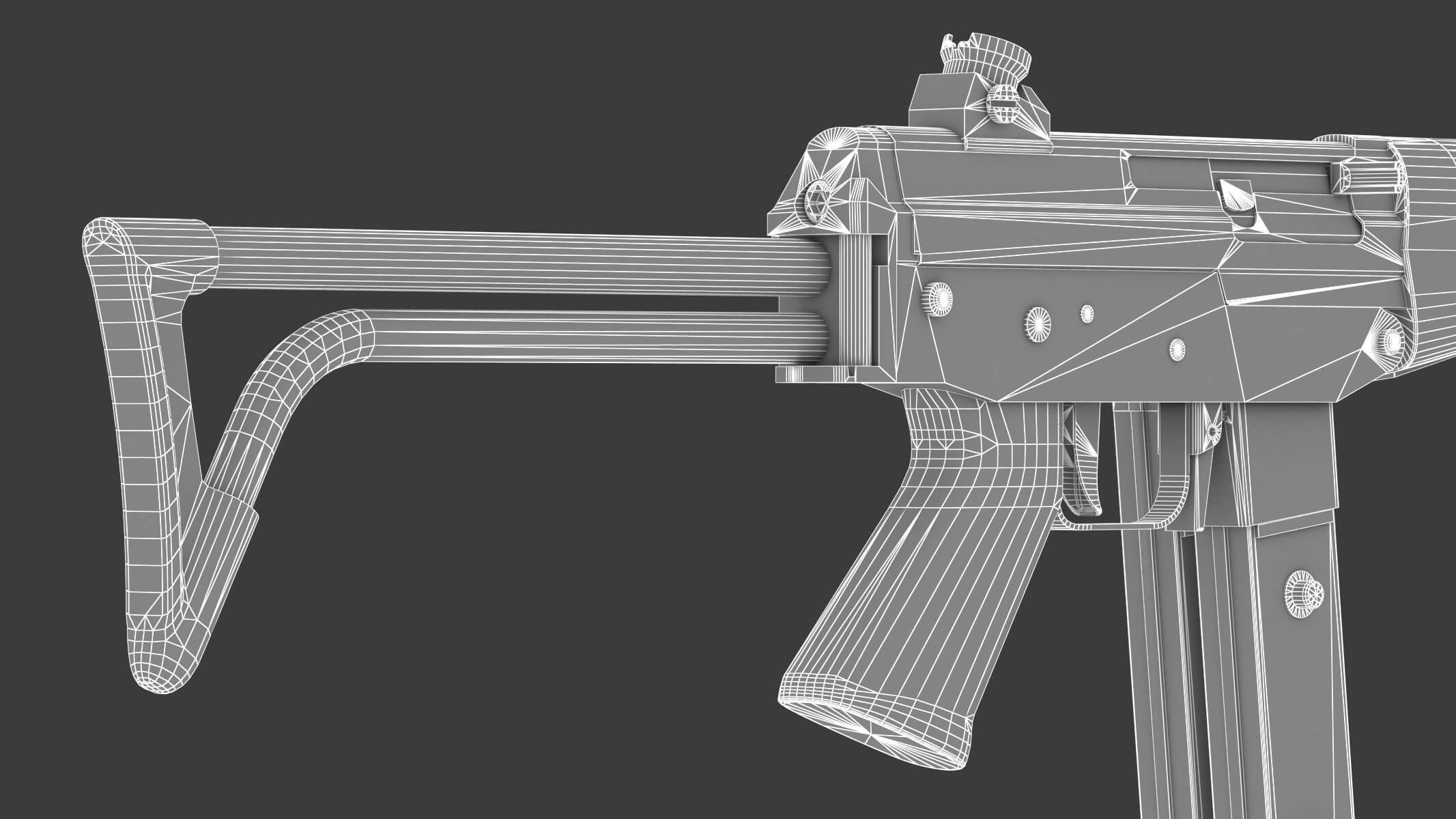 Famae Saf Low Poly - 3D Model by frezzy