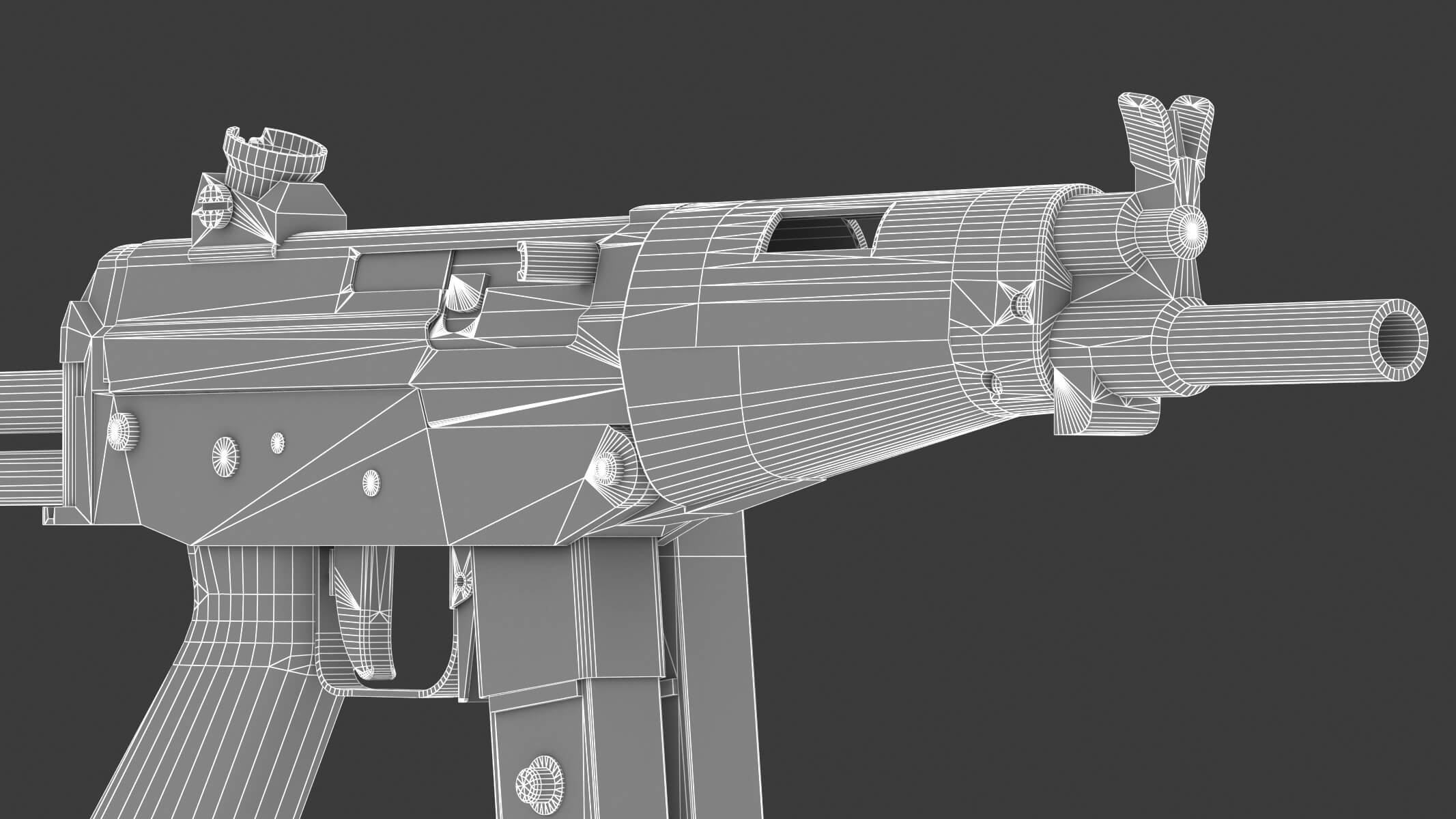 Famae Saf Low Poly - 3D Model by frezzy