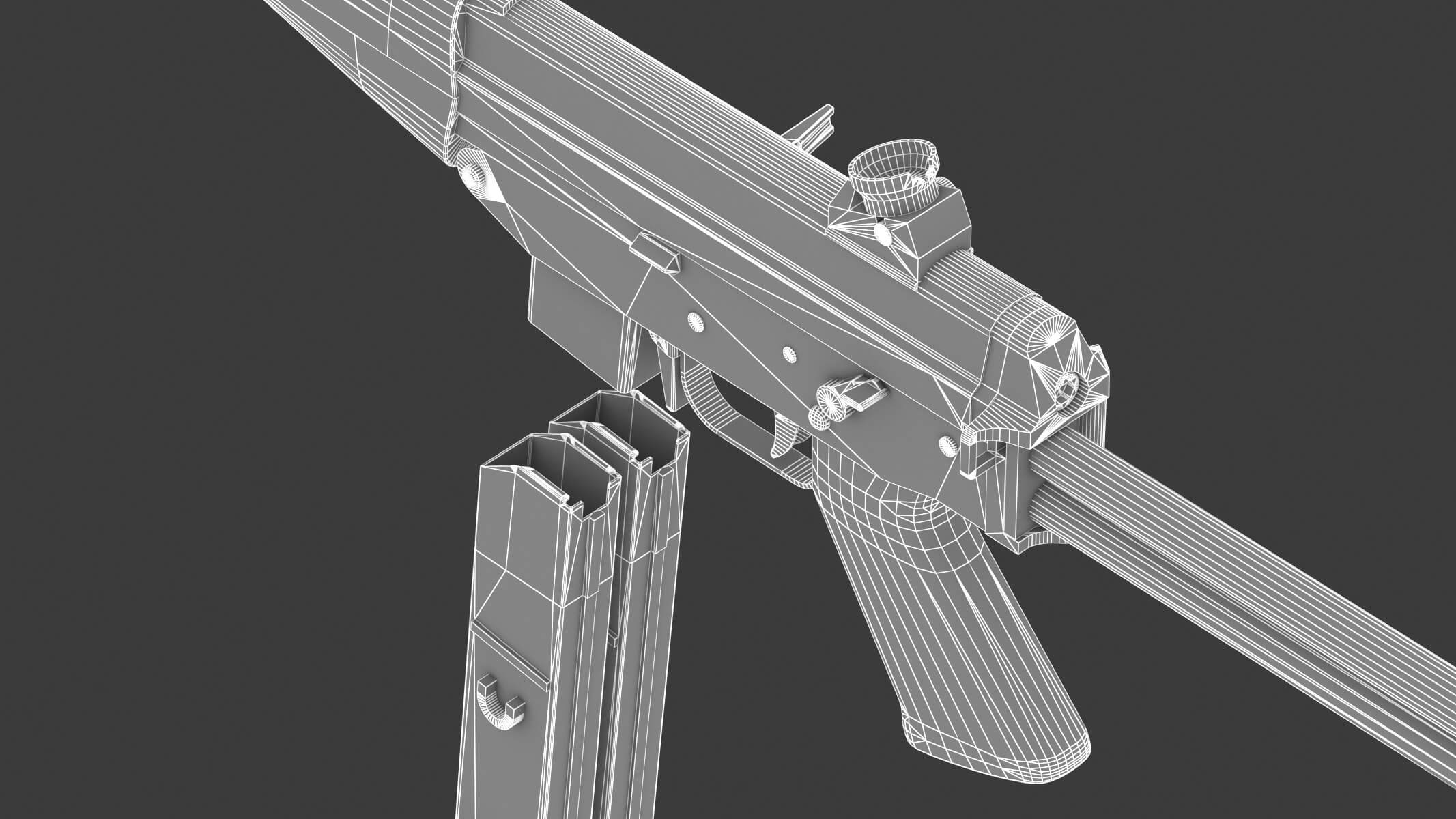 Famae Saf Low Poly - 3D Model by frezzy