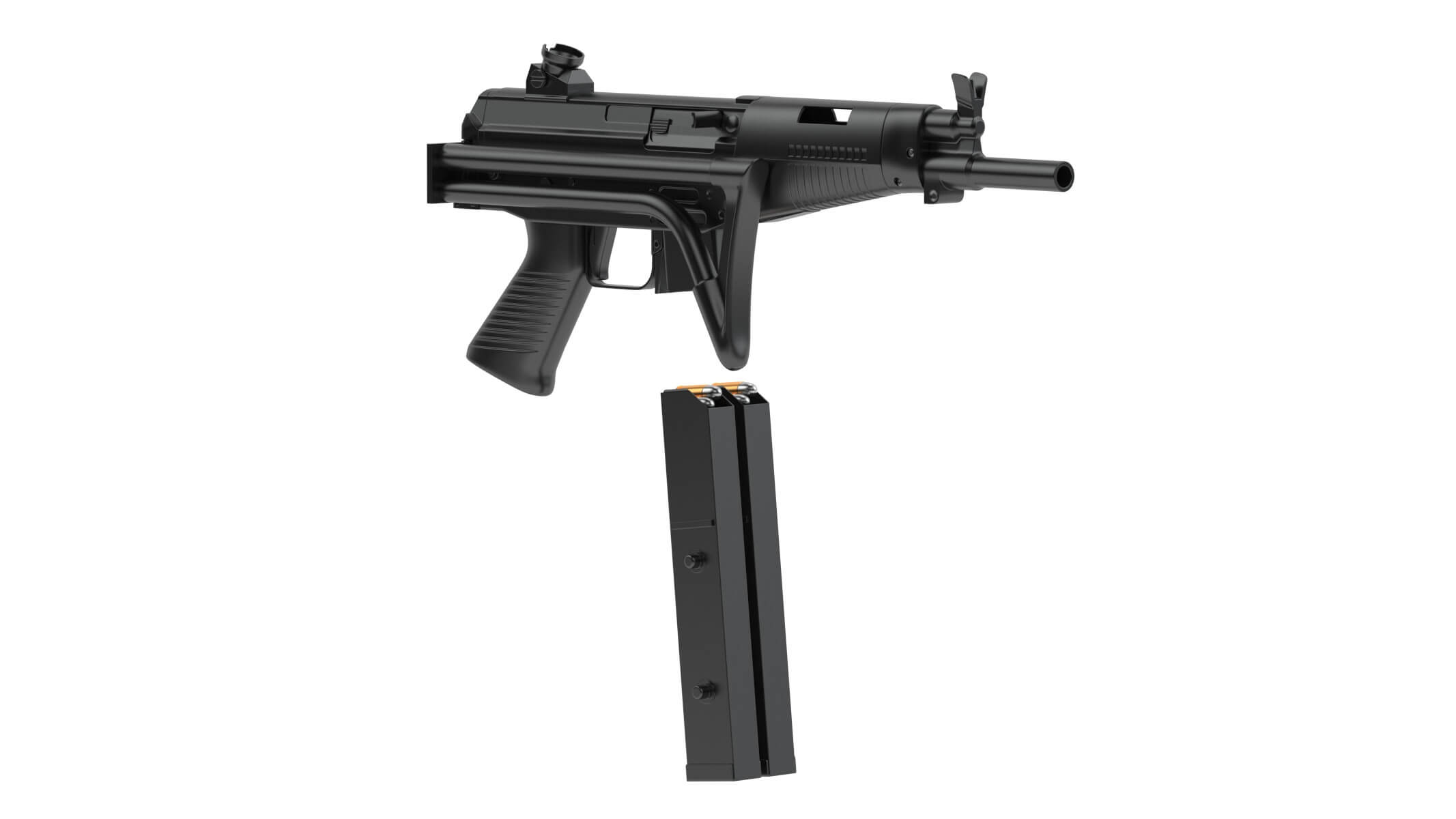 FAMAE SAF - 3D Model by frezzy