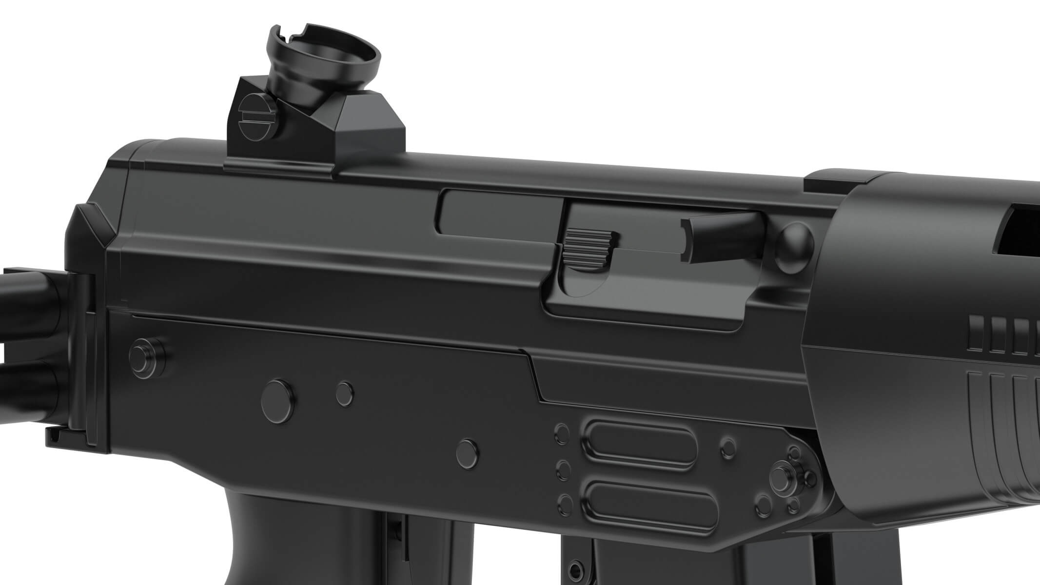 FAMAE SAF - 3D Model by frezzy