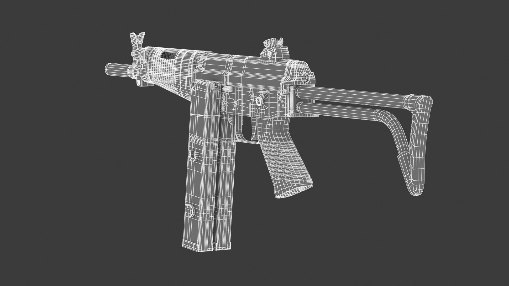 FAMAE SAF - 3D Model by frezzy