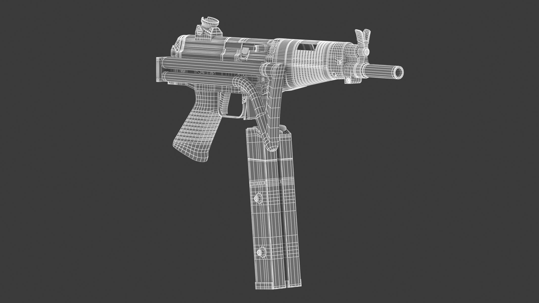 FAMAE SAF - 3D Model by frezzy