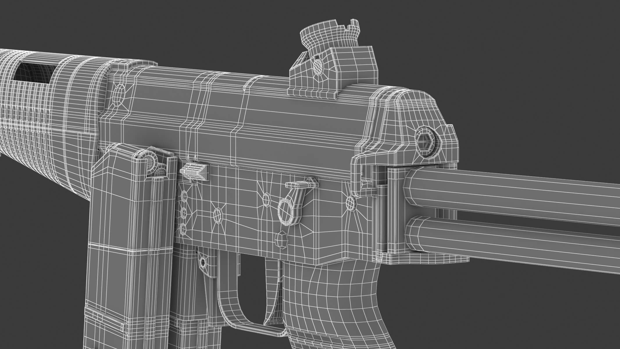 FAMAE SAF - 3D Model by frezzy