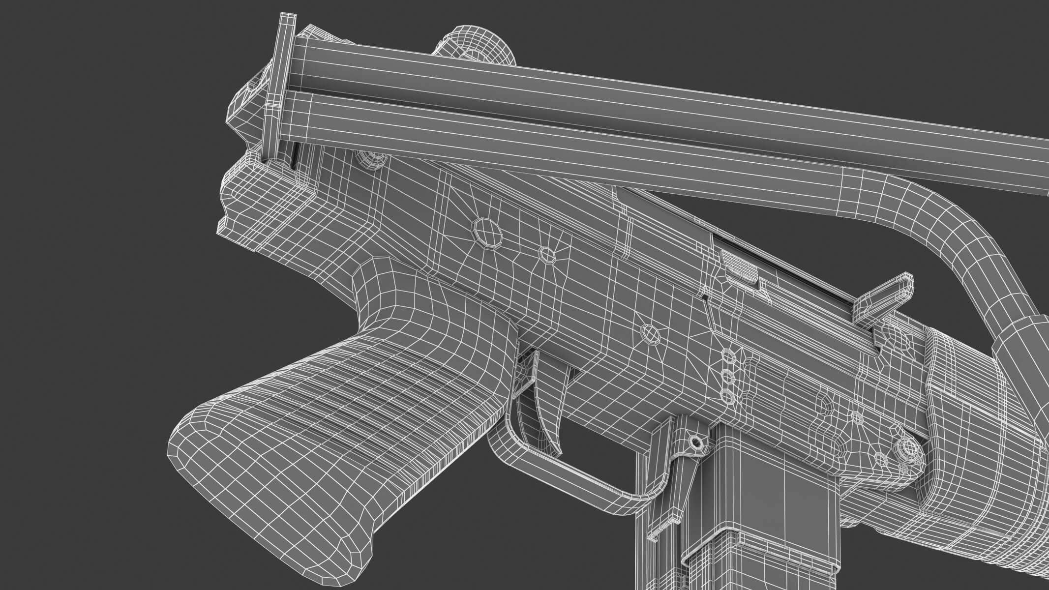 FAMAE SAF - 3D Model by frezzy